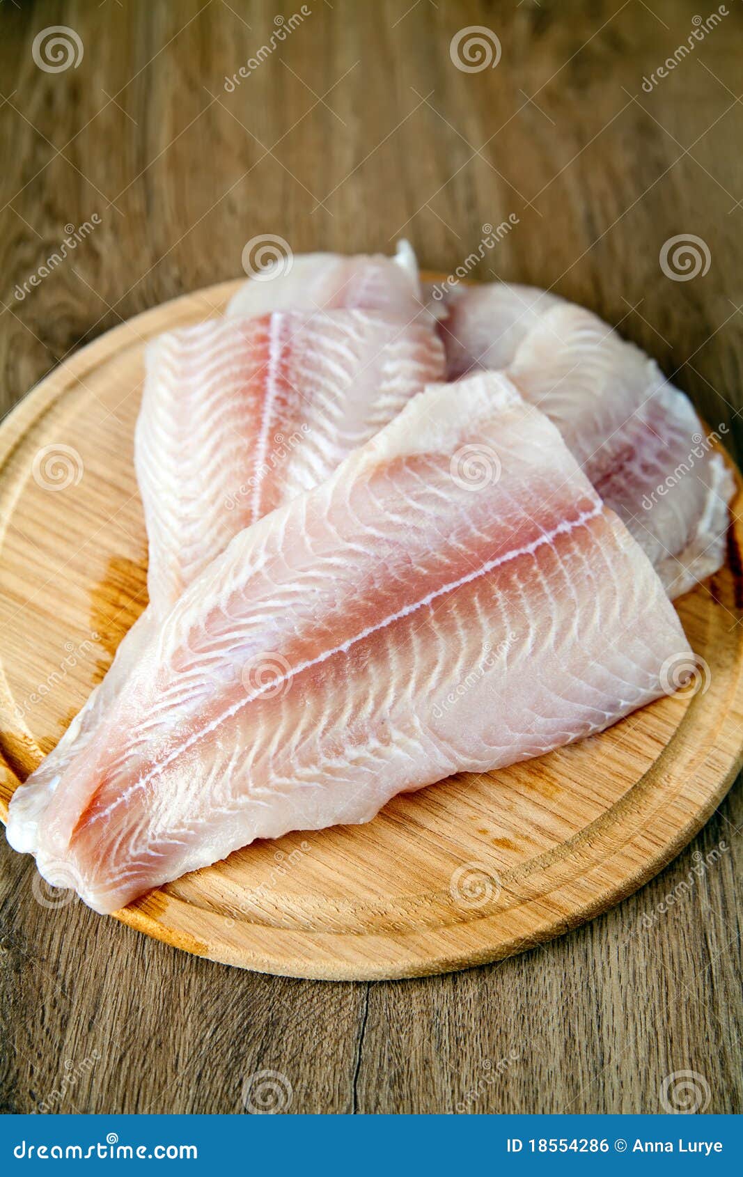 Raw Fish stock photo. Image of freshness, prepared, wood - 18554286