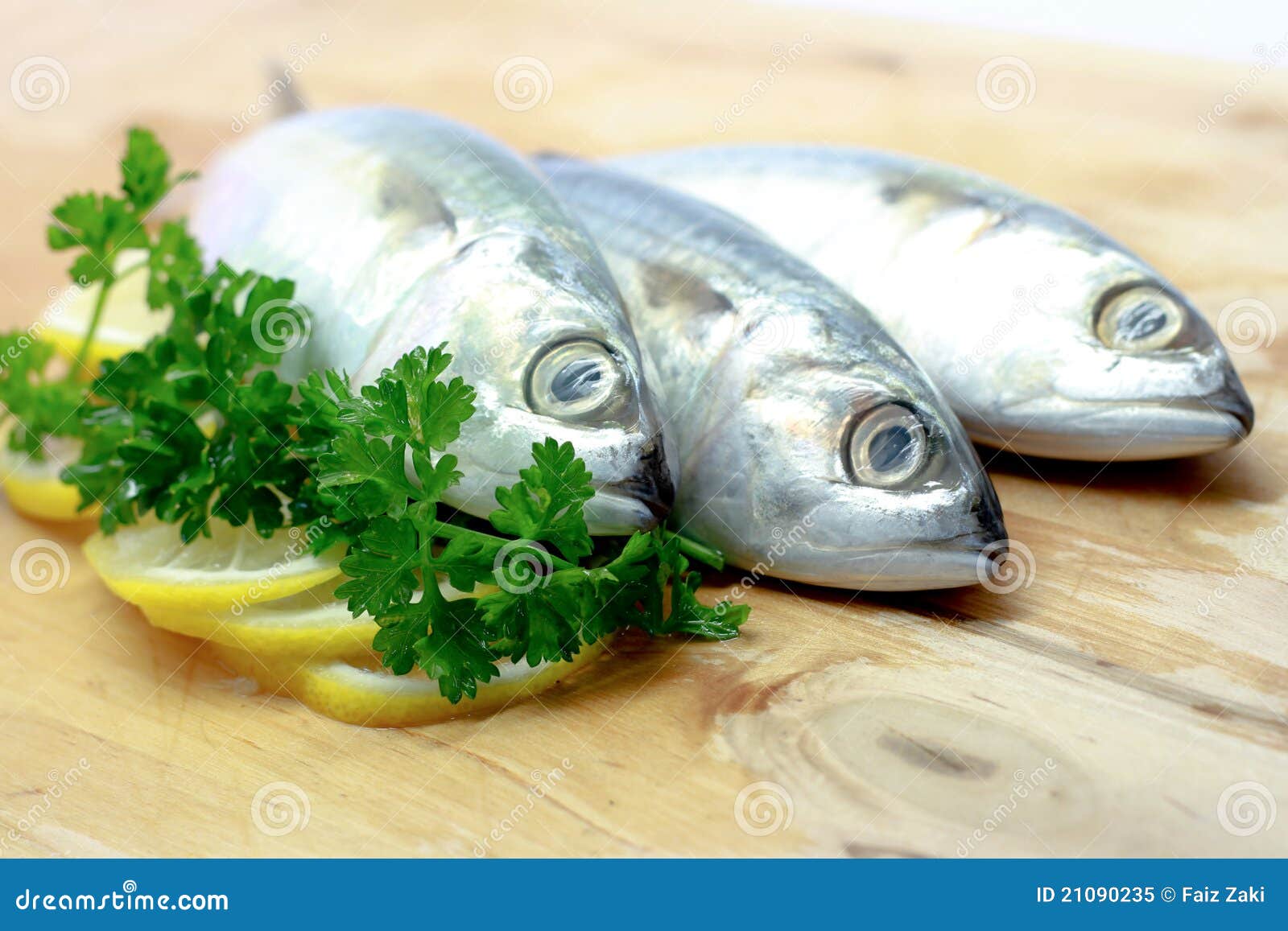 Raw Fish stock image. Image of lemon, lunch, ingredient - 21090235