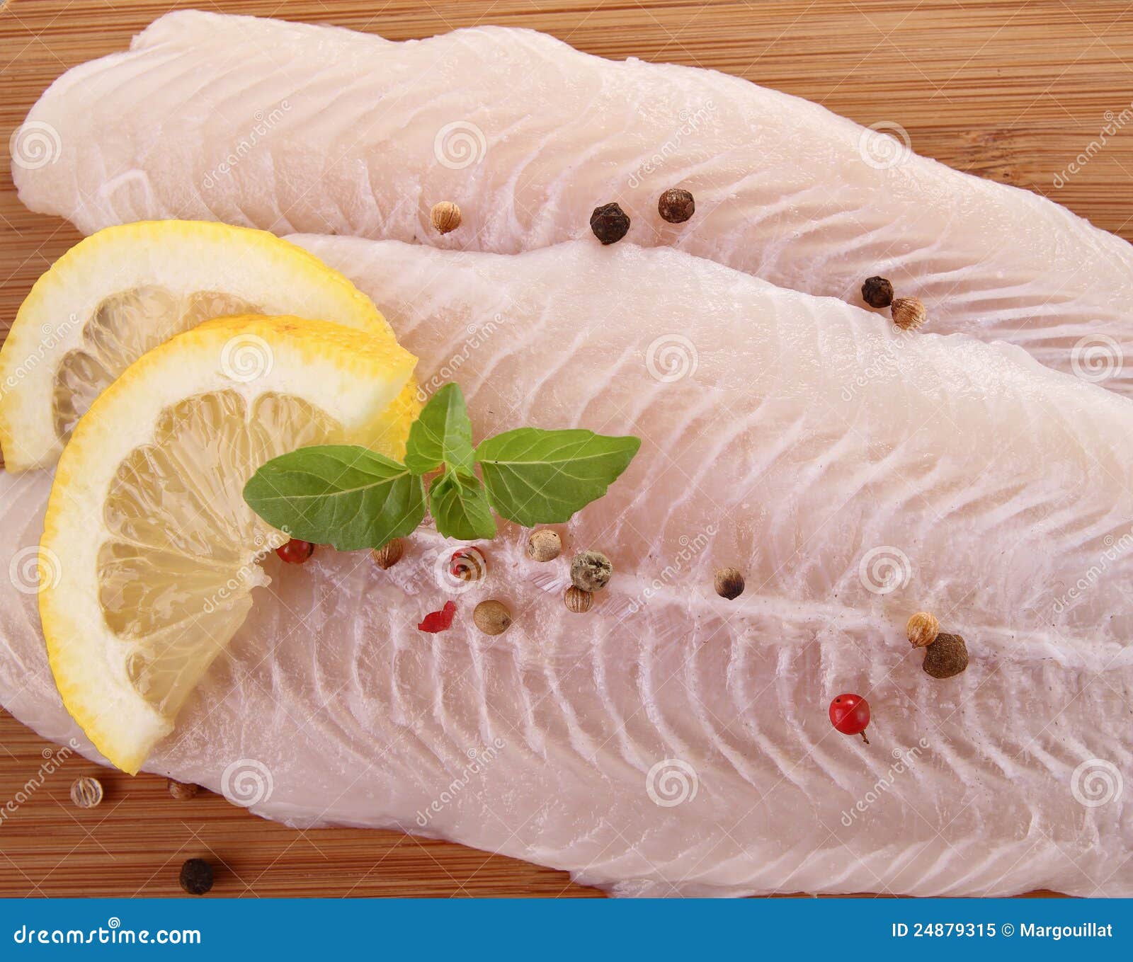 Raw fish stock image. Image of flakes, recipe, fresh - 24879315