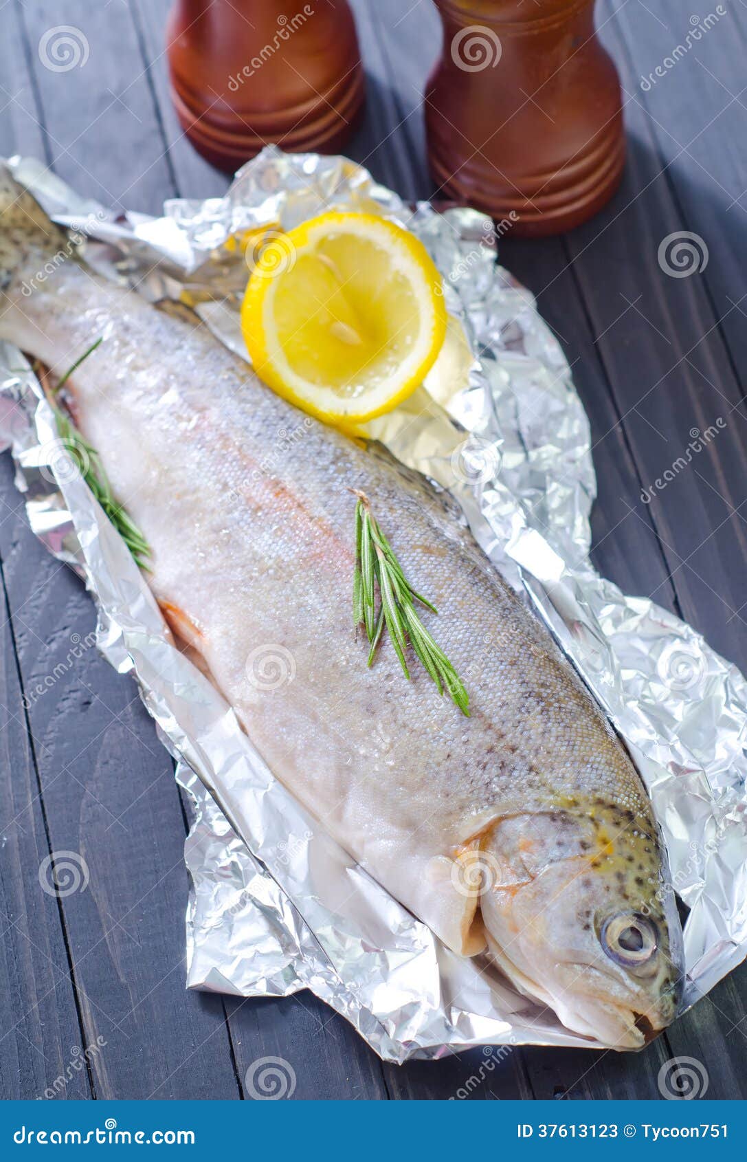 Raw fish stock image. Image of horizontal, fish, cross - 37613123