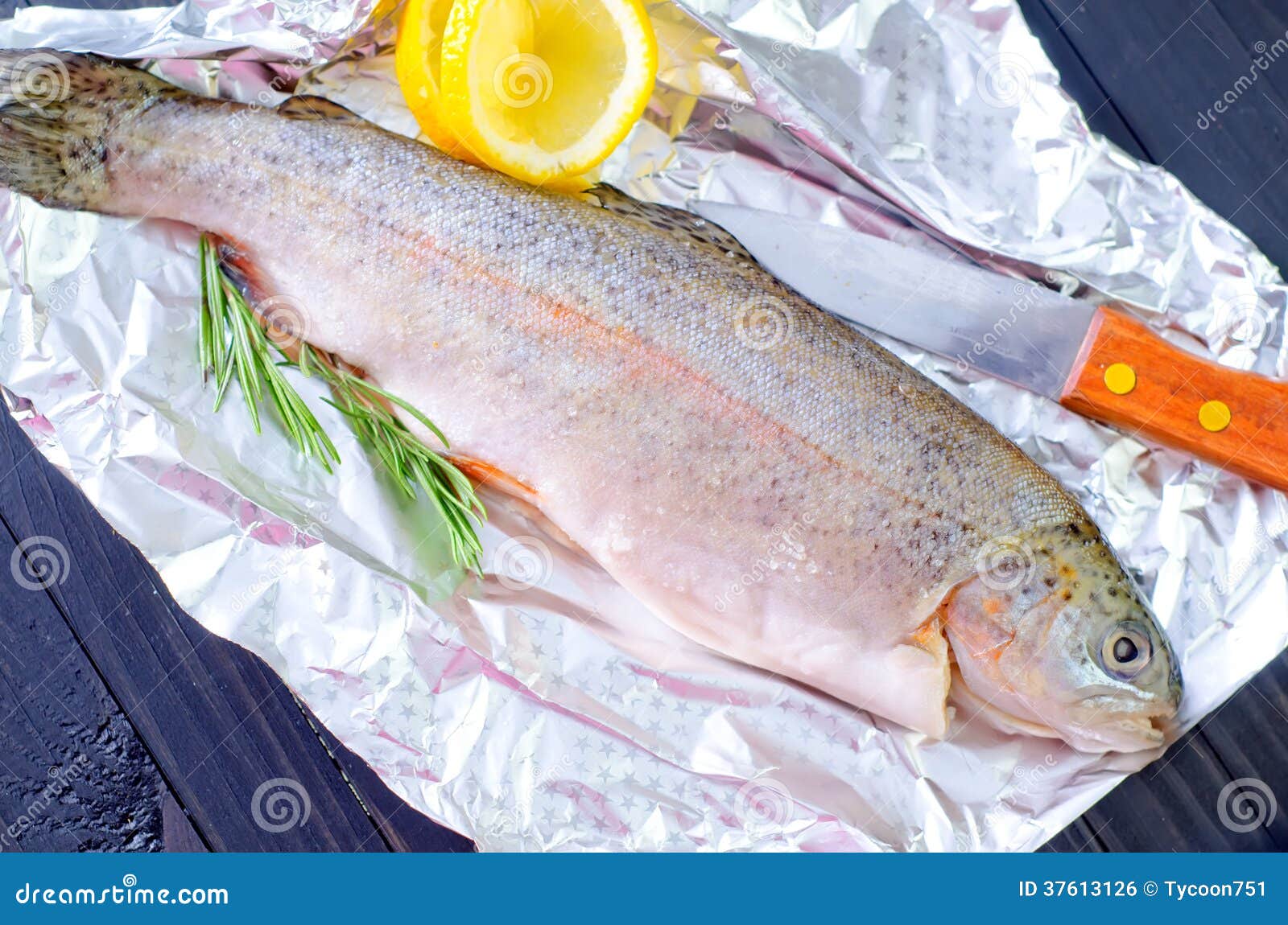 Raw fish stock photo. Image of dieting, food, dinner - 37613126