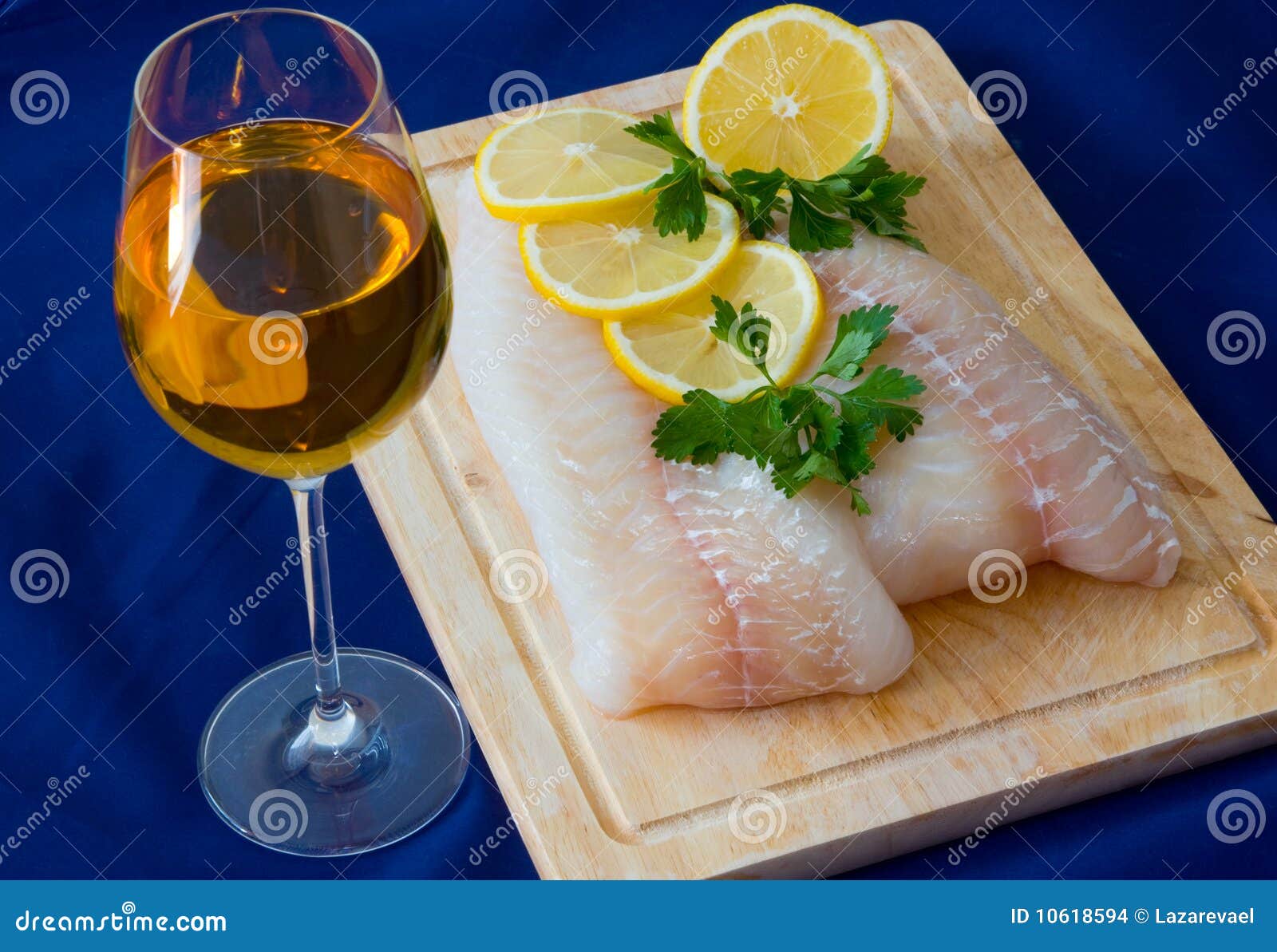Raw fish fillet stock photo. Image of glass, fillet, kitchen - 10618594