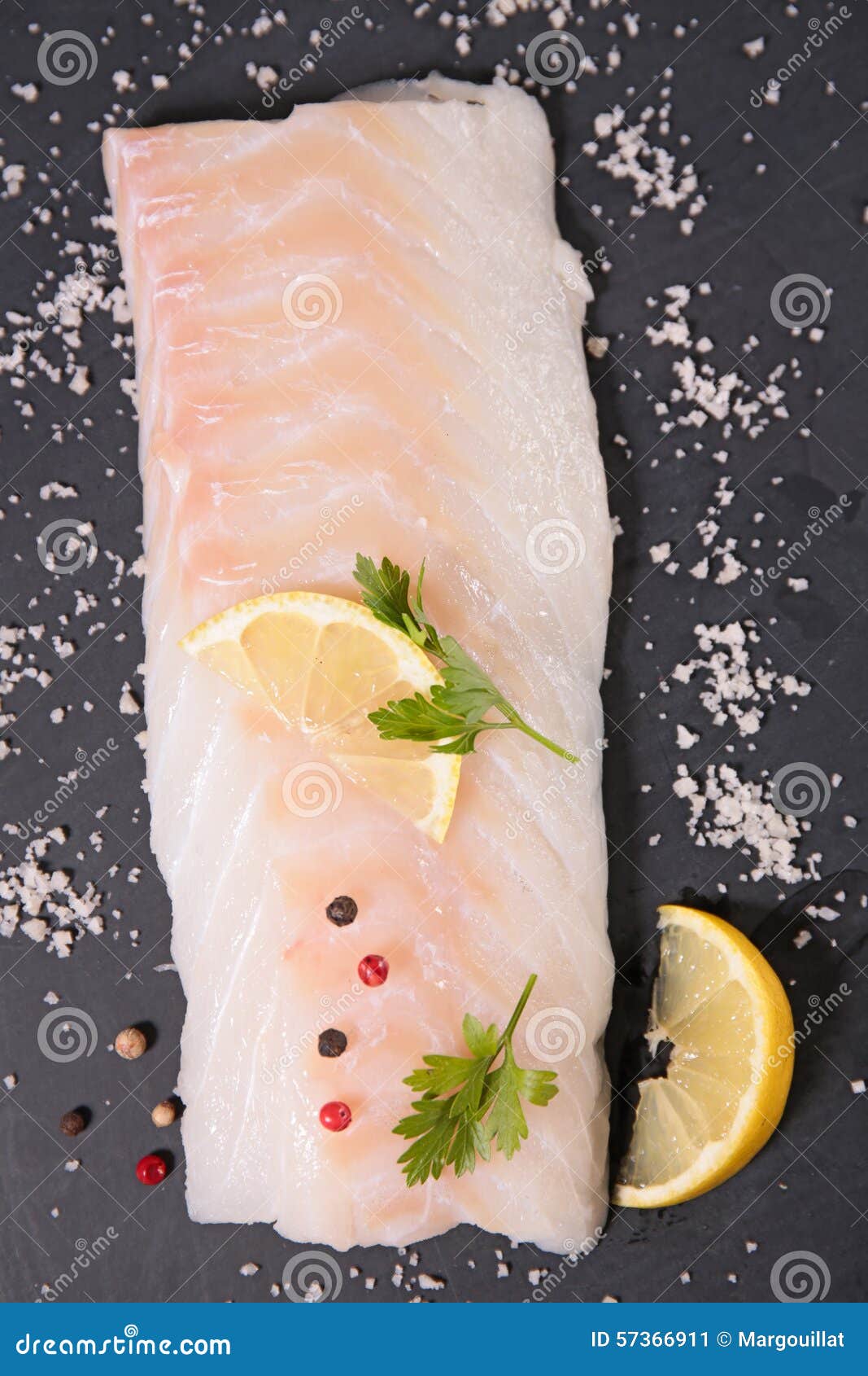 Raw fish fillet stock image. Image of fish, dinner, food - 57366911