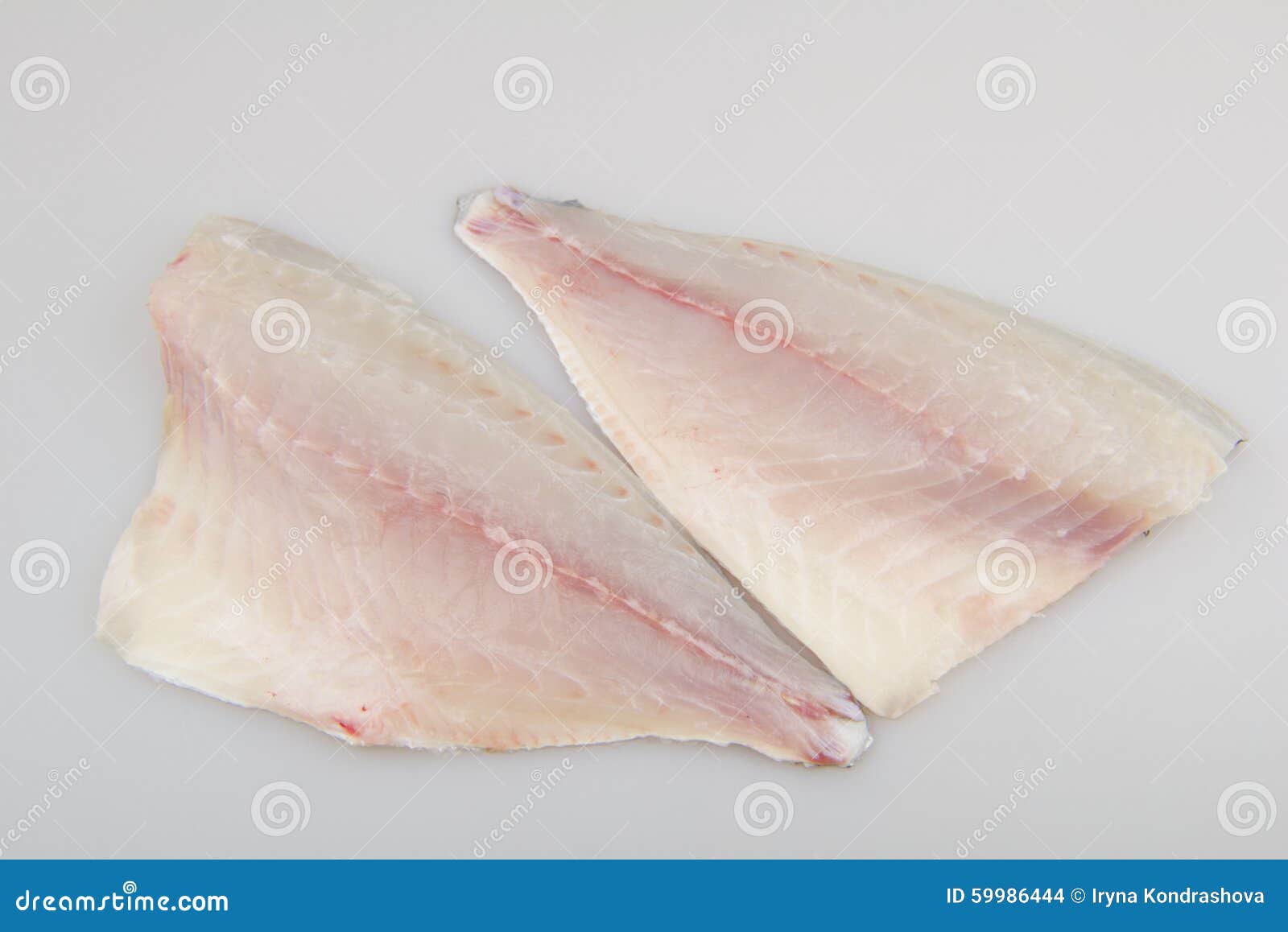 Raw fish fillet seabream stock photo. Image of background - 59986444