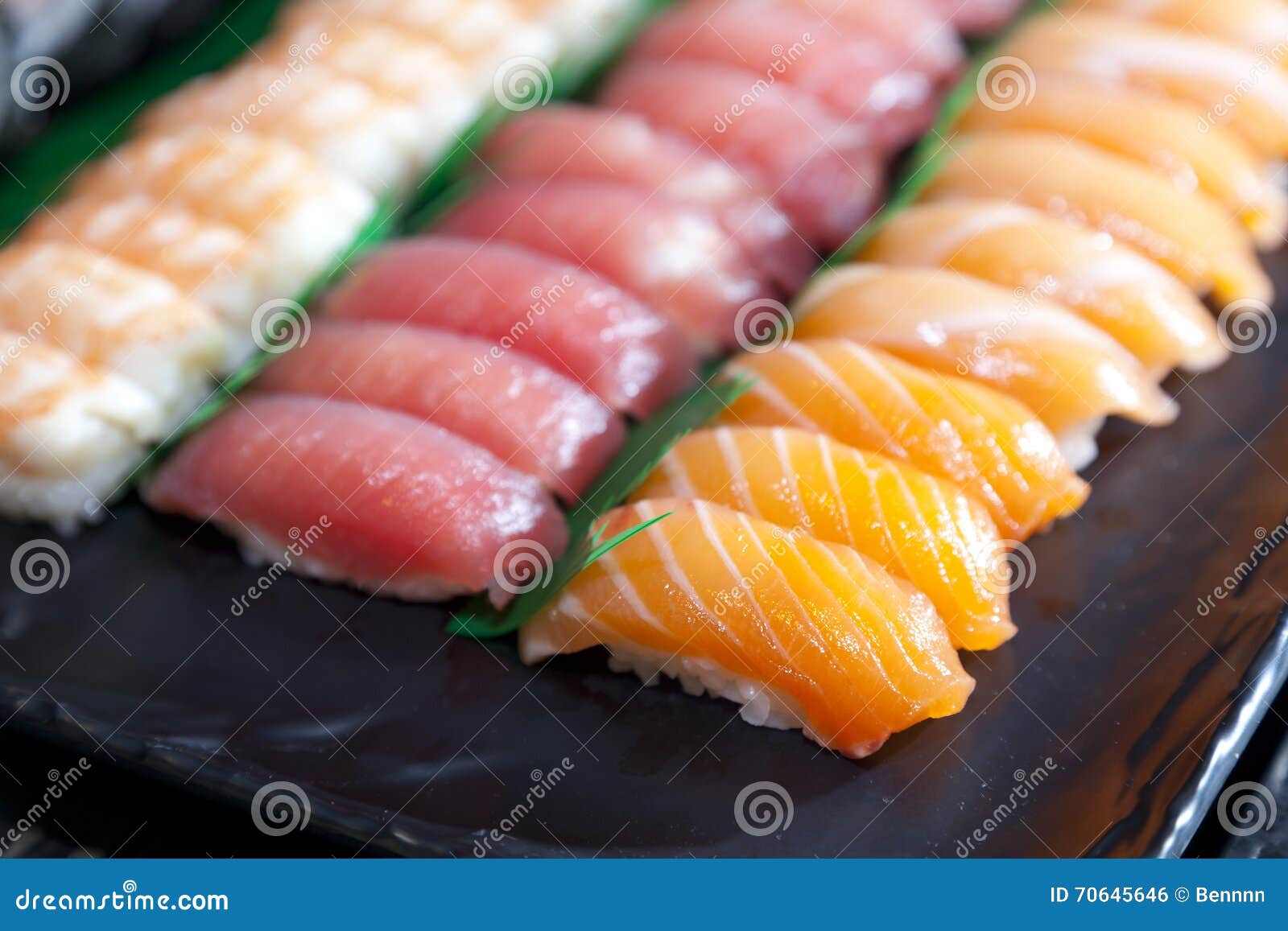 Raw fish sashimi stock photo. Image of slice, assortment - 70645646