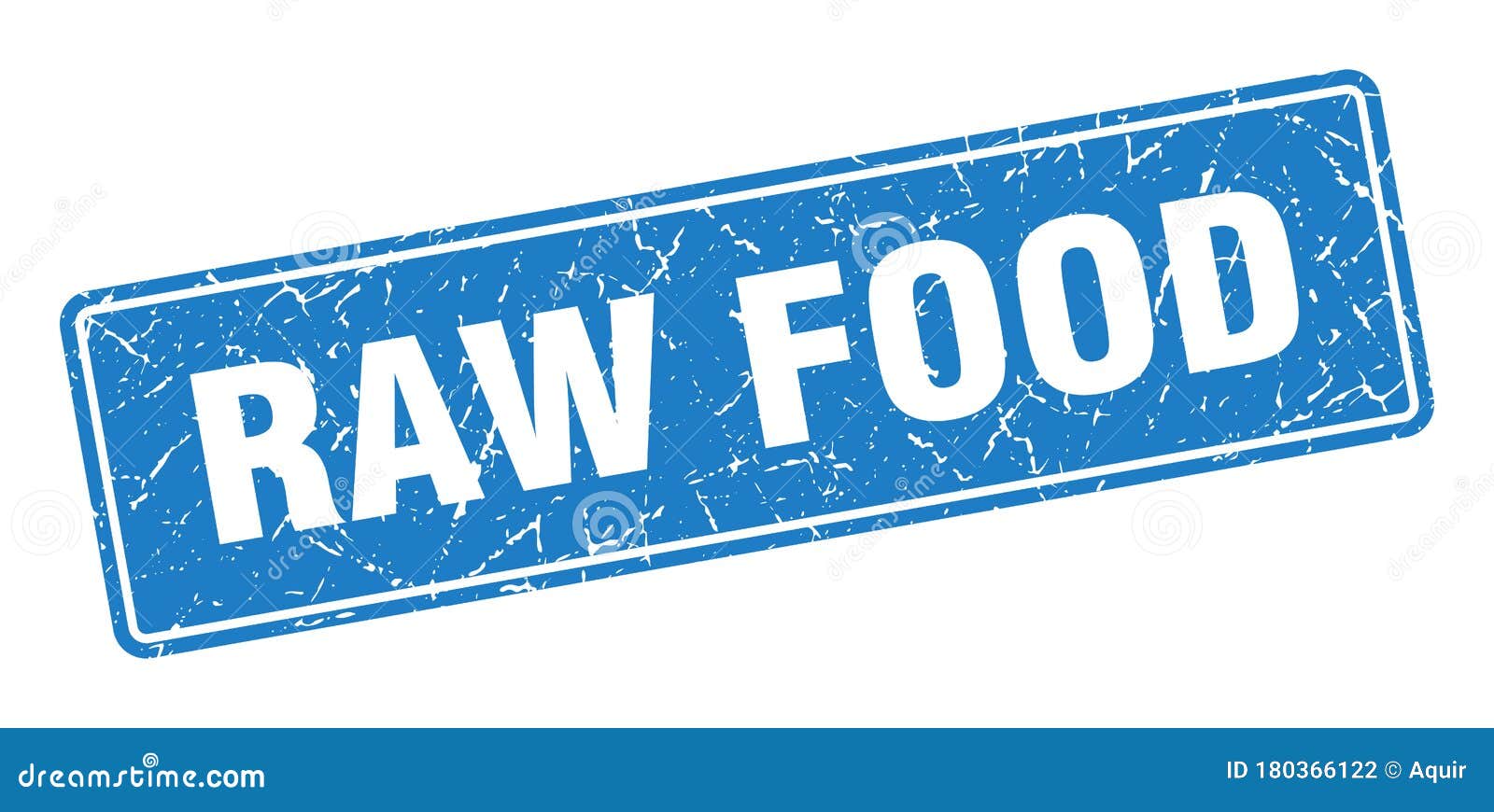 Raw Food Sign. Raw Food Grunge Stamp Stock Vector - Illustration of ...