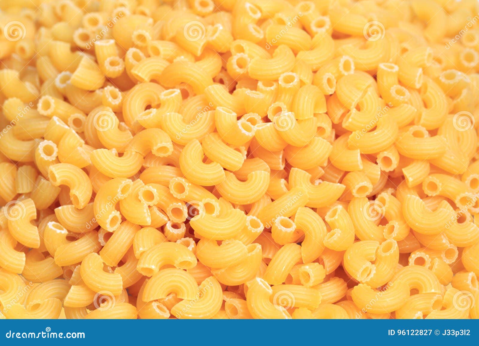Raw Food Texture of Dry Uncooked Macaroni Pasta Stock Image - Image of ...
