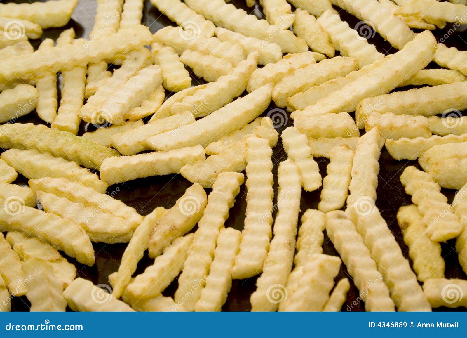 Raw french fries stock image. Image of side, snack, black - 4346889