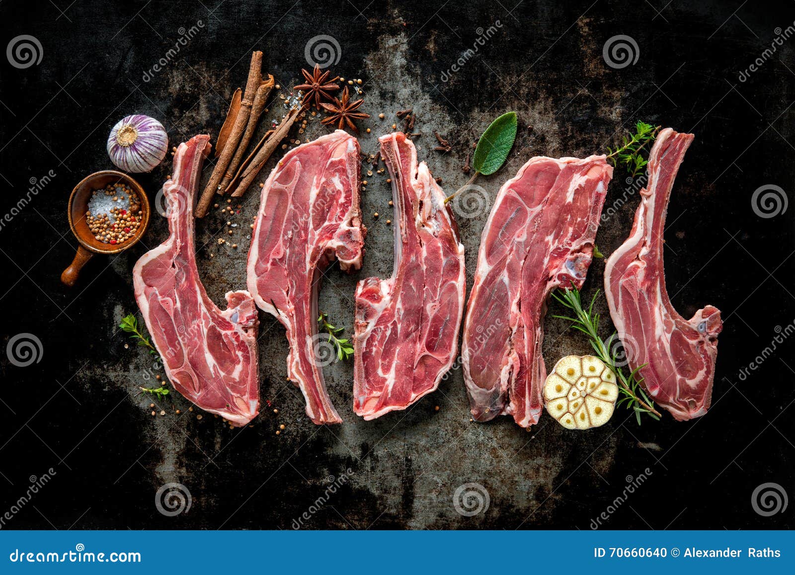Raw fresh lamb meat stock photo. Image of lamb, fresh - 70660640