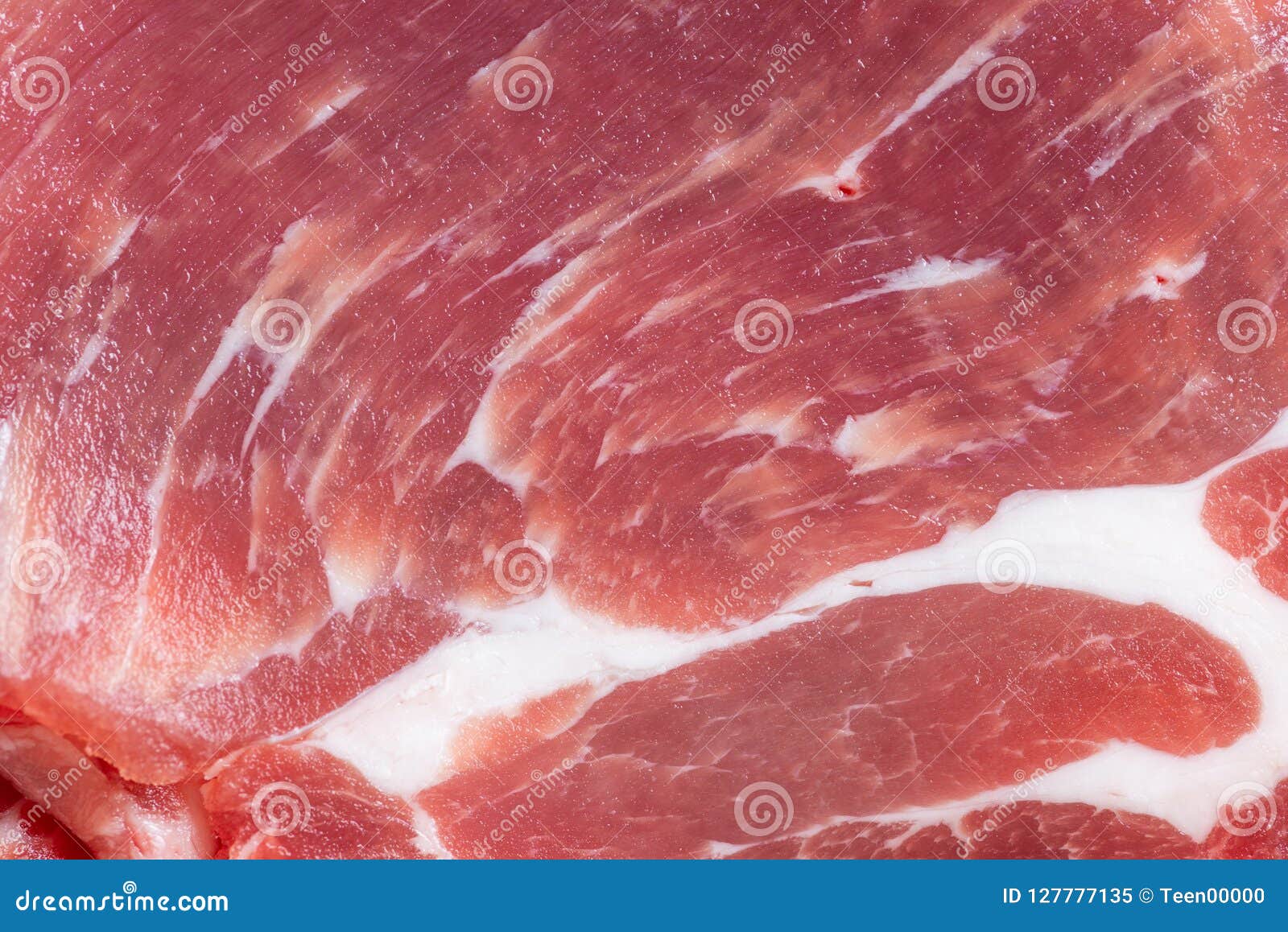 Raw Fresh Pork Neck Chop Meat Stock Image - Image of fresh, dinner ...