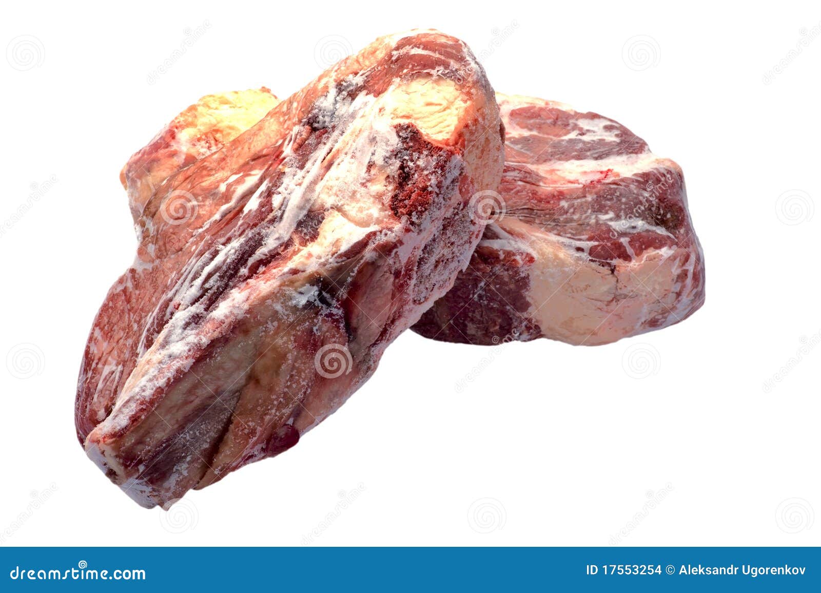 Raw frozen meat stock photo. Image of meal, object, nutrition - 17553254