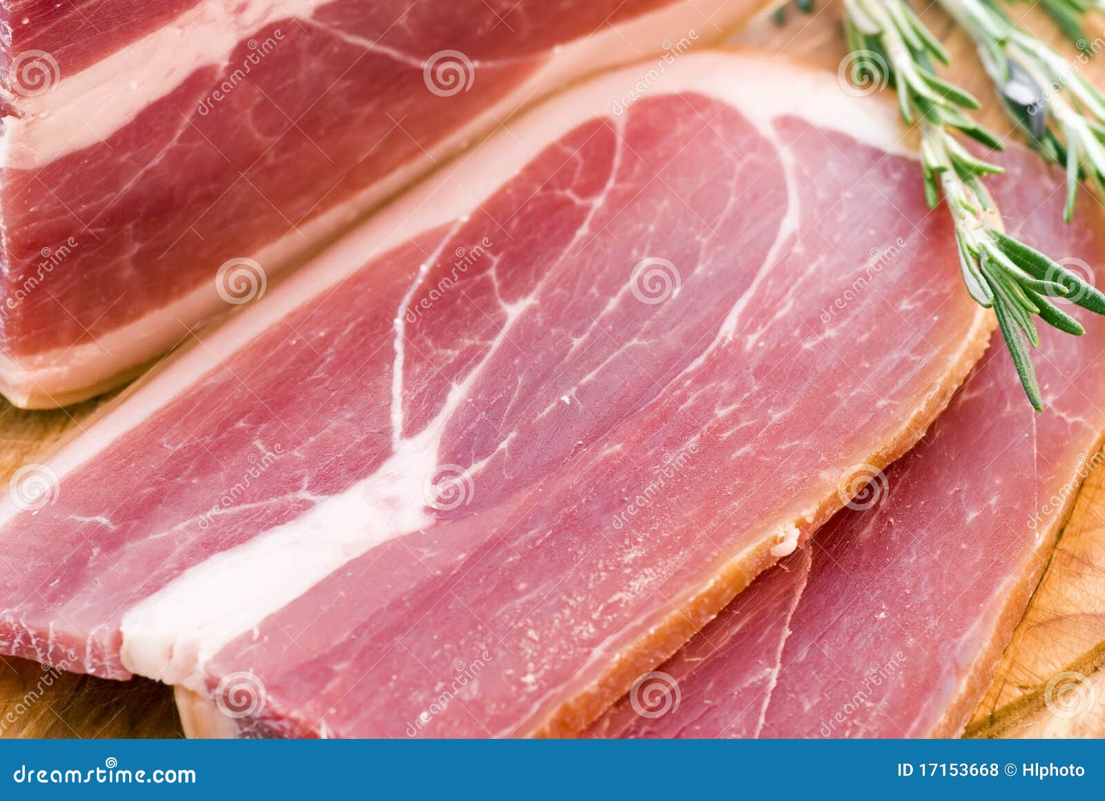 Raw gammon stock photo. Image of herb, snack, delicious - 17153668