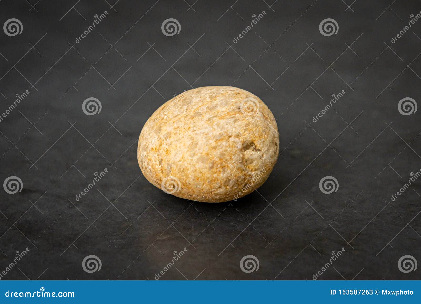 Raw Geode before Cutting Open To Show Its Precious Inside Stock Image ...