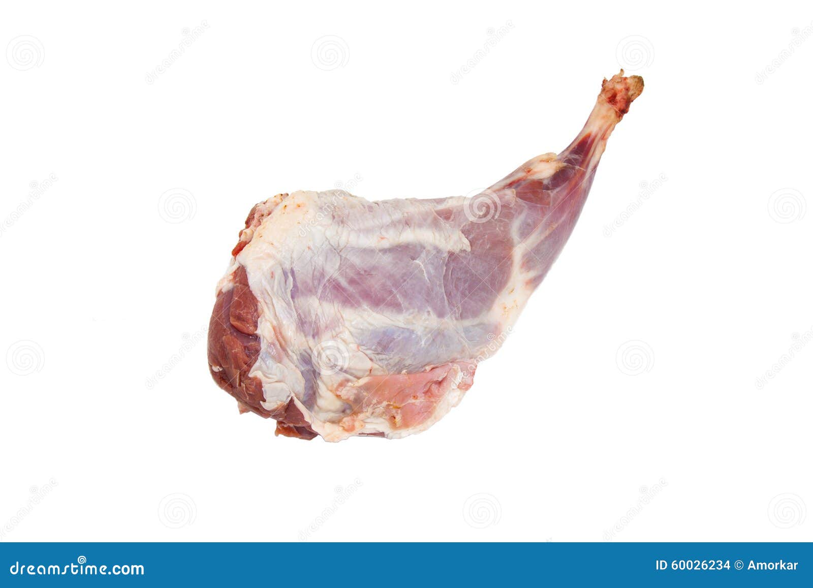 Raw goat ham stock photo. Image of mutton, market, food - 60026234