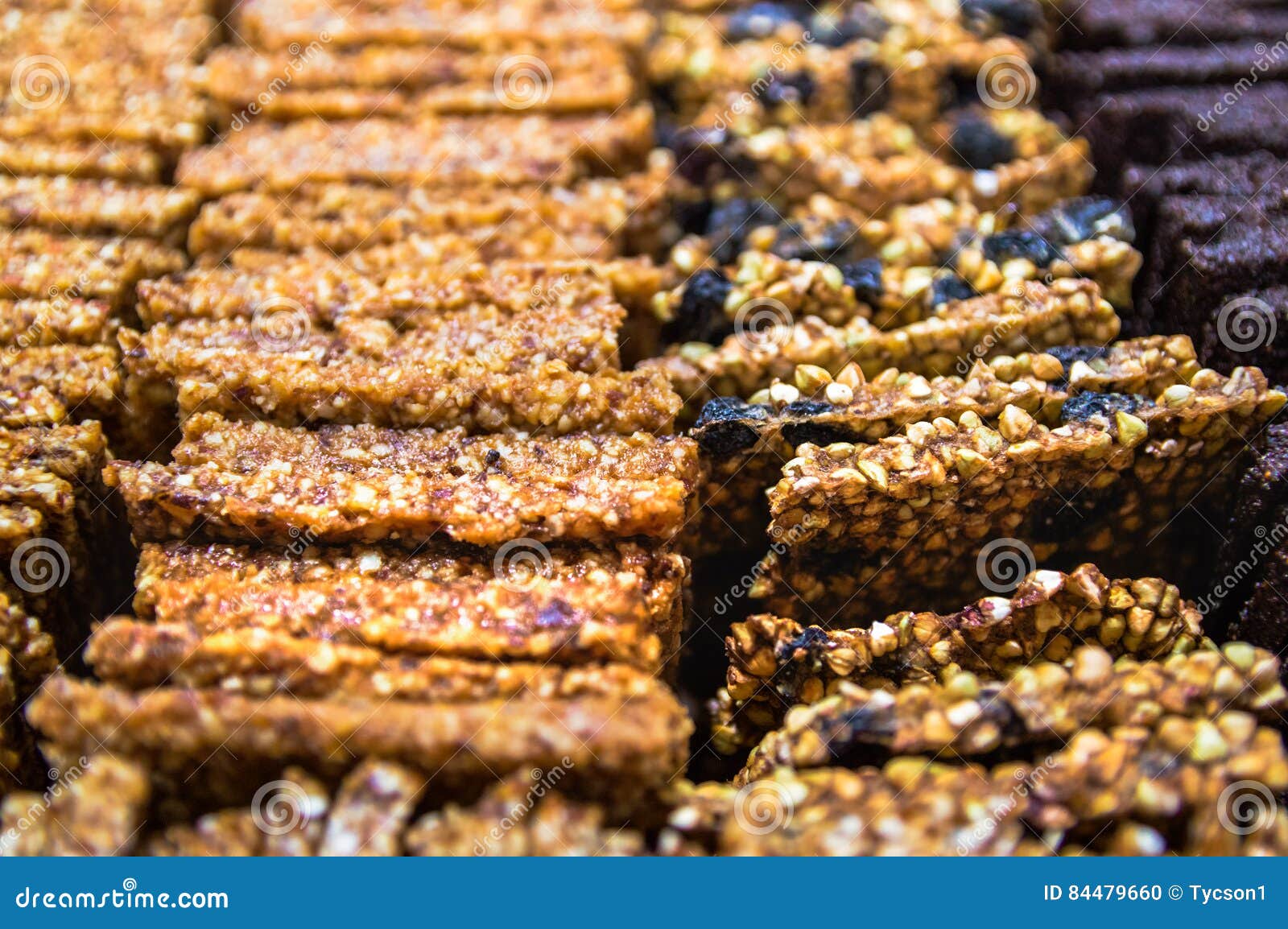 Raw gozinaki stock photo. Image of closeup, dessert, eastern - 84479660