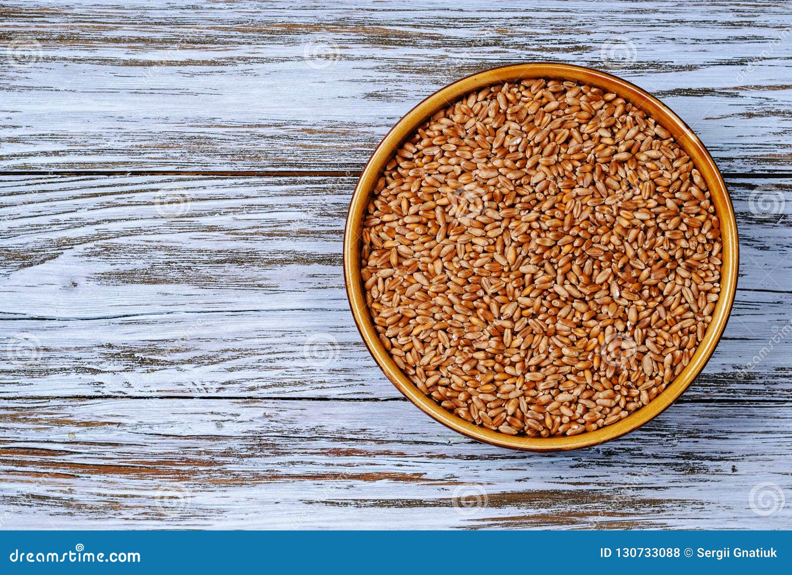 Raw grain in a plate stock photo. Image of organic, diet - 130733088