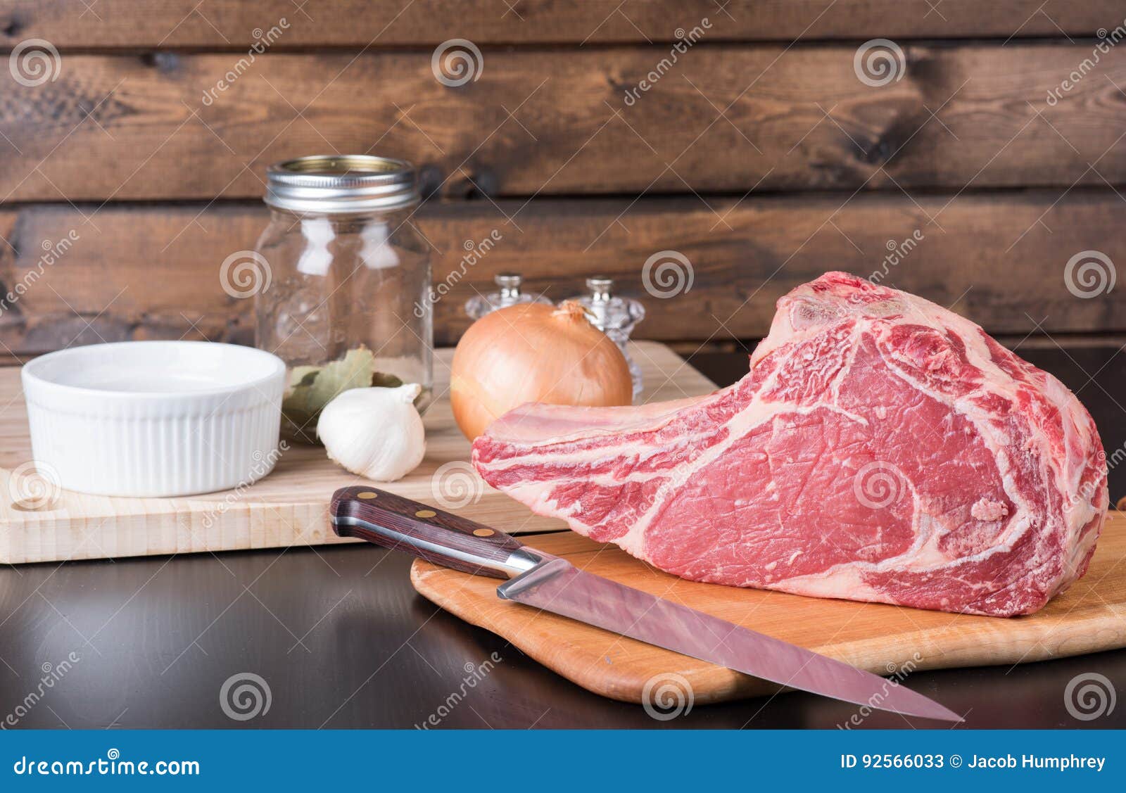Raw Grass Fed Prime Rib Meat Stock Image - Image of ingredient, beef ...
