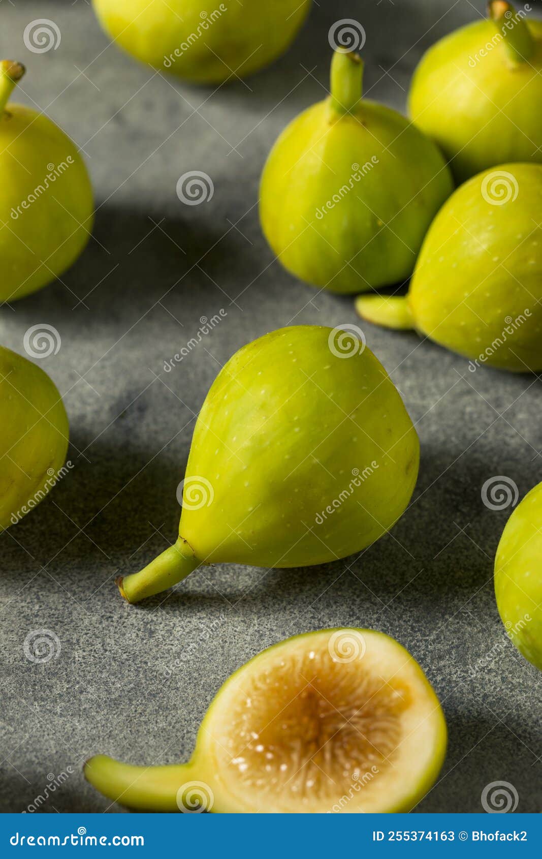 Raw Green Organic Figs stock image. Image of healthy - 255374163