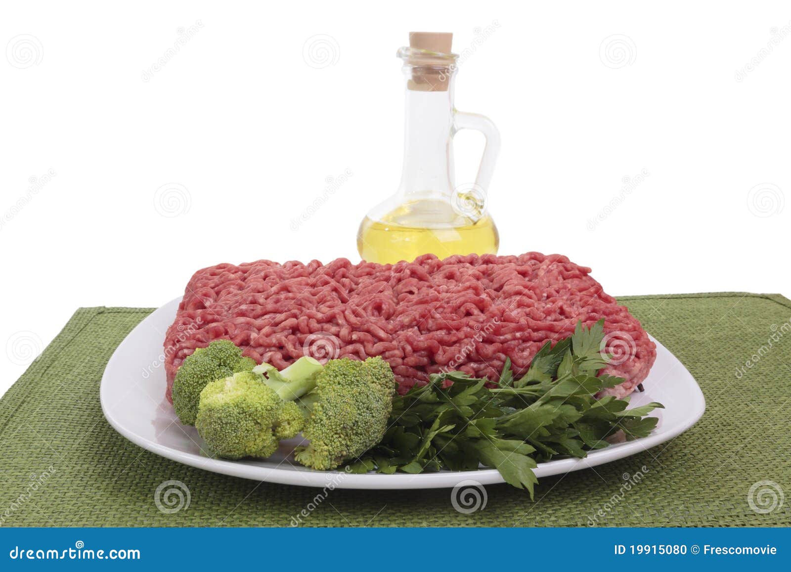 Raw ground beef stock photo. Image of diet, healthy, hamburger - 19915080