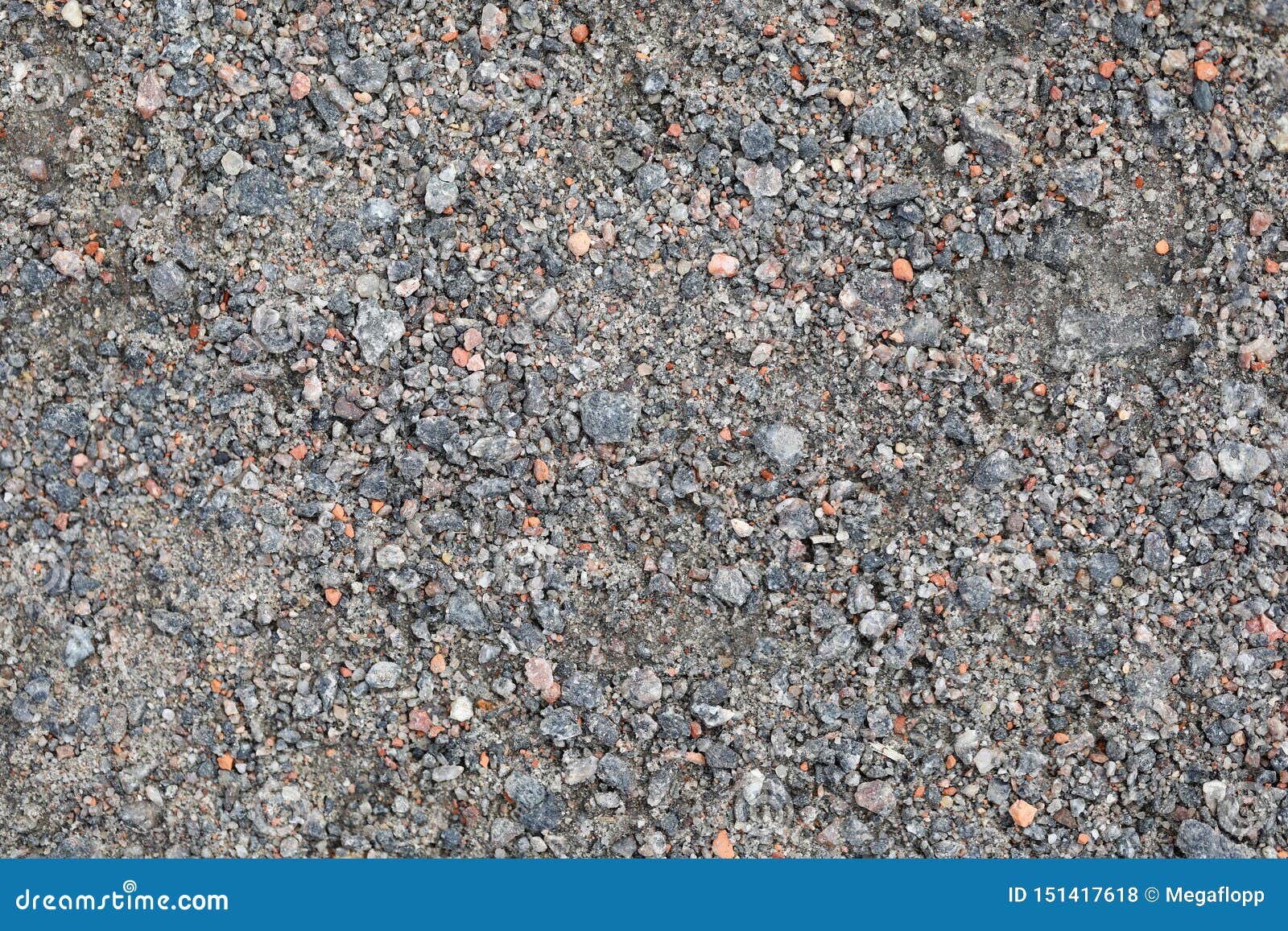 Raw Ground Full of Small Stones and Dirt Closeup Stock Photo - Image of ...