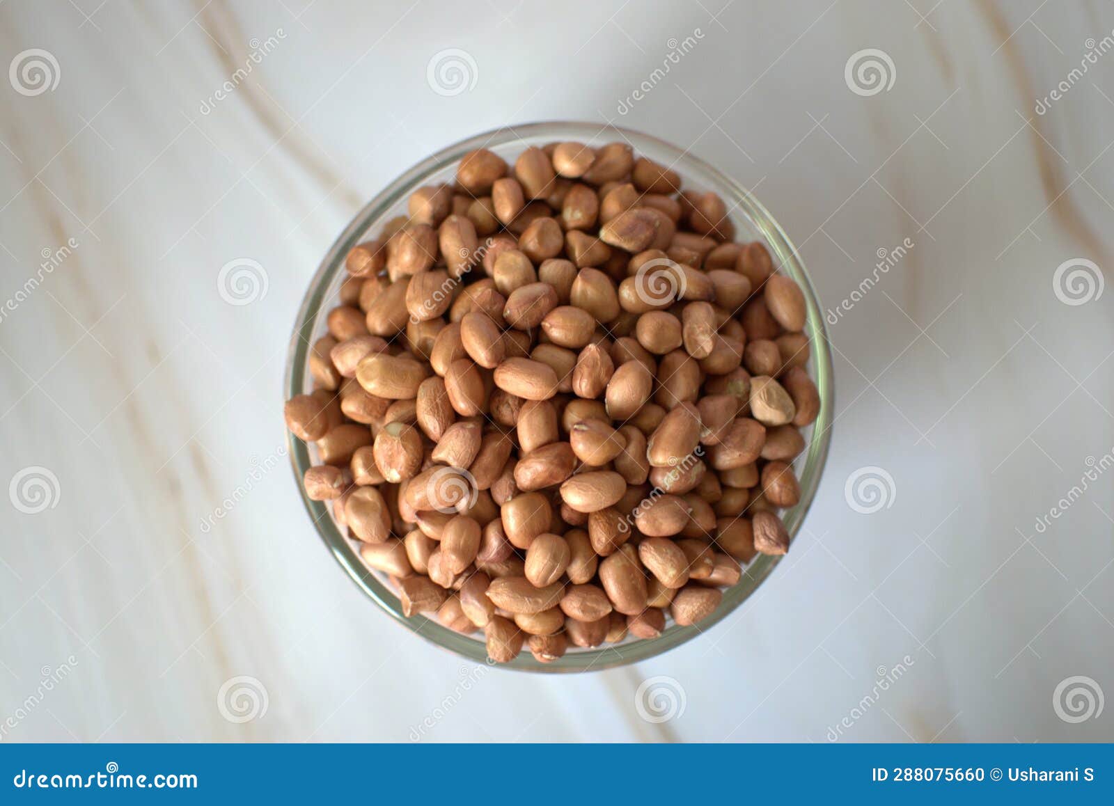 Raw Groundnuts or Peanut Kernel in an Earthen Bowl Stock Photo - Image ...