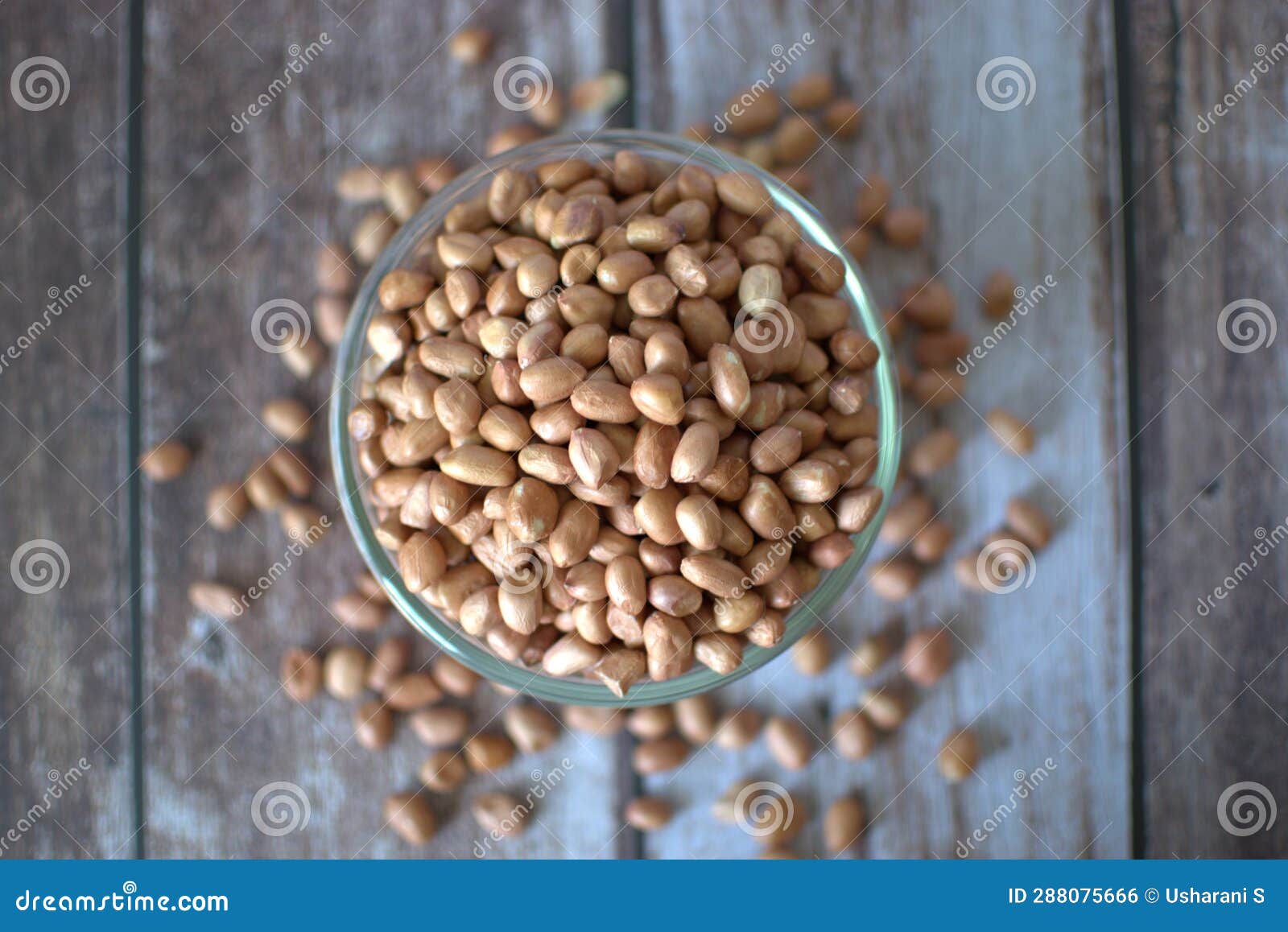 Raw Groundnuts or Peanut Kernel in an Earthen Bowl Stock Photo - Image ...