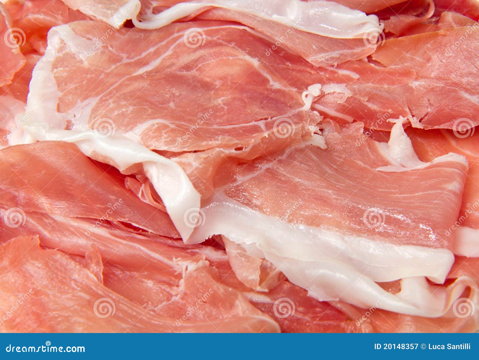 Raw ham stock image. Image of goodness, delicious, cold - 20148357