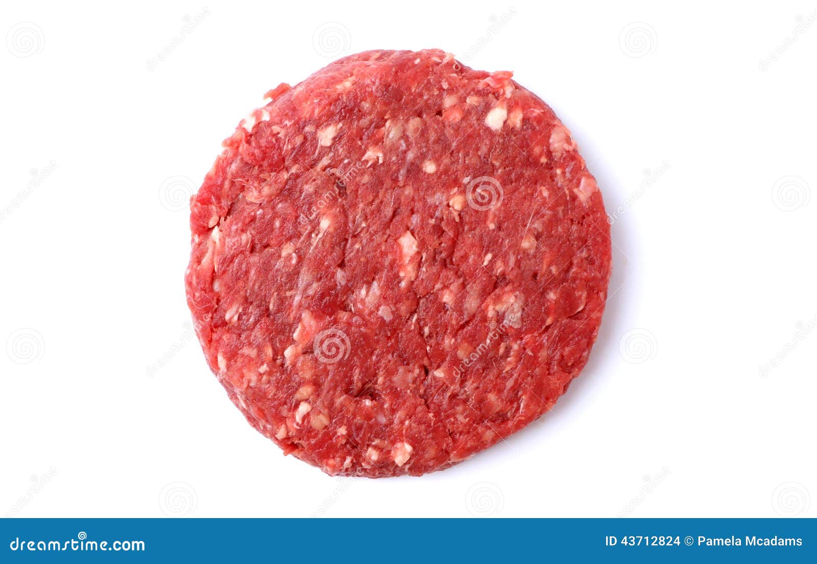 Raw Hamburger stock photo. Image of meat, beef, food - 43712824