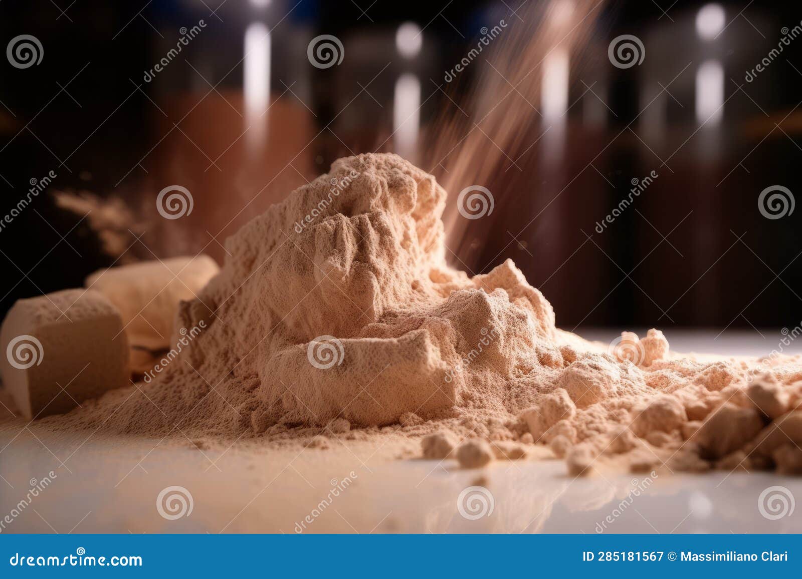 Raw Ingredients Being Processed and Transformed into High-quality ...