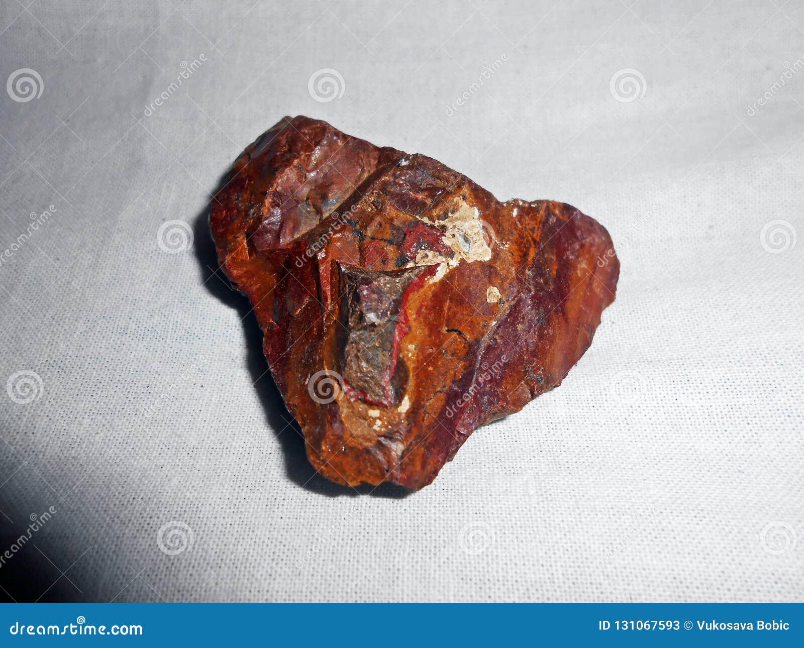 Raw brown jasper stock image. Image of geology, rock - 131067593