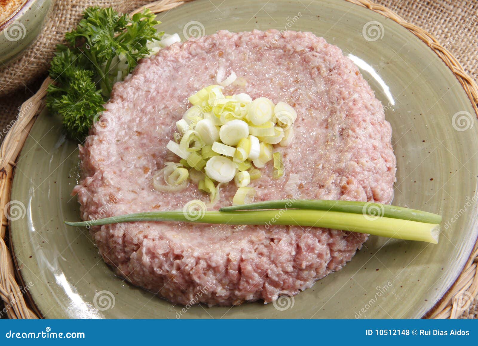 Raw kibbe stock photo. Image of hummus, chef, cater, cook - 10512148