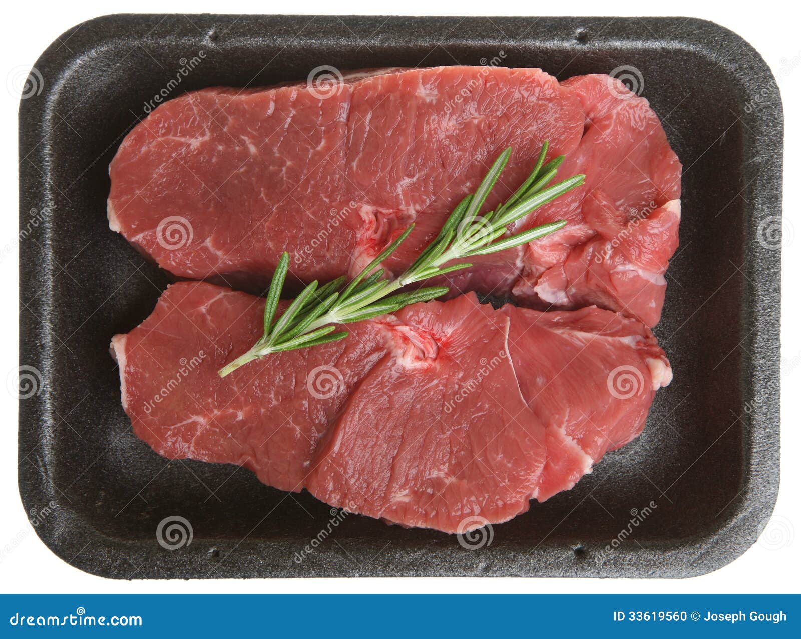 Raw Lamb Meat Steaks Pack stock photo. Image of supermarket - 33619560
