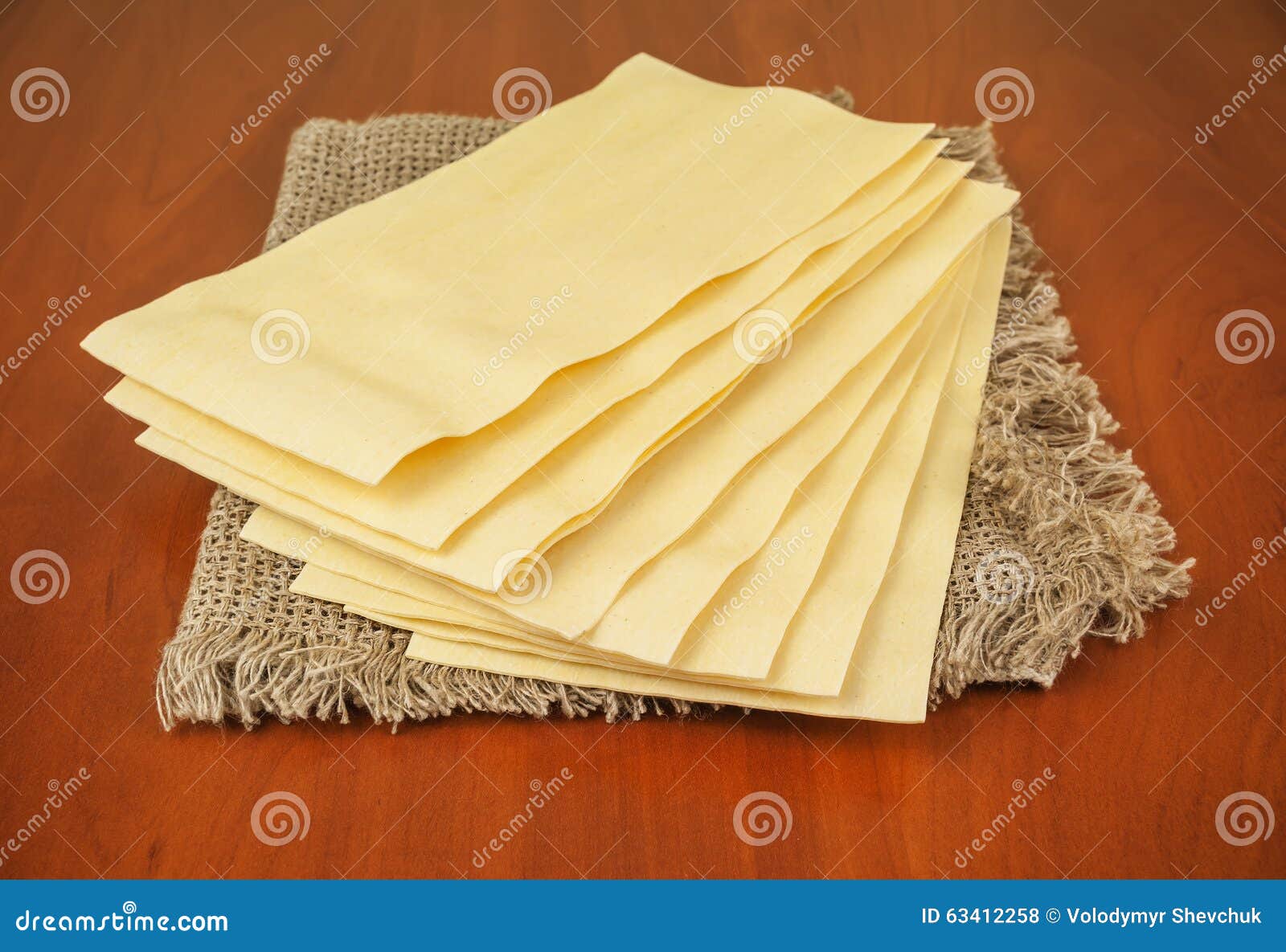 Raw lasagna dough stock photo. Image of dough, freshness - 63412258