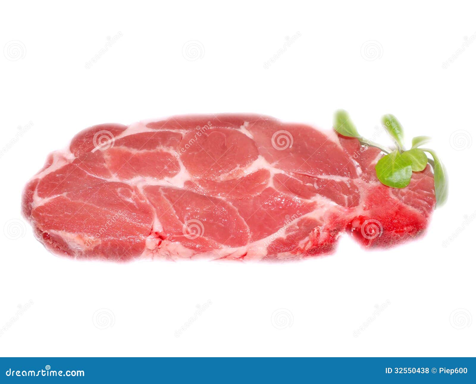 Raw lean pork stock photo. Image of roll, hearty, nutrition - 32550438