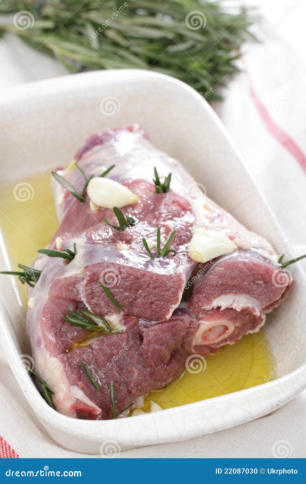 Raw leg of lamb stock photo. Image of white, meal, casserole - 22087030