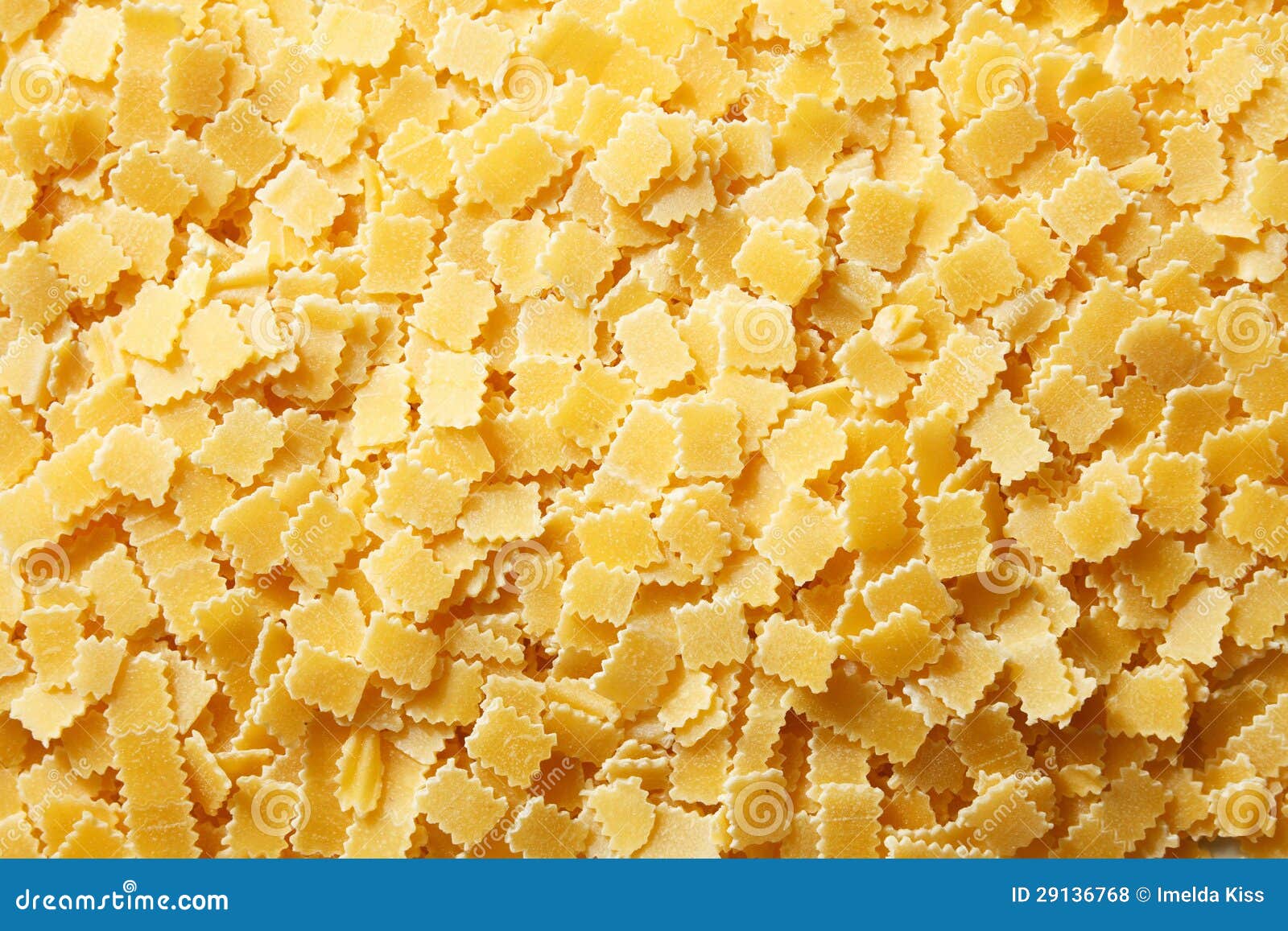 Raw, little square pasta stock photo. Image of nutrition - 29136768