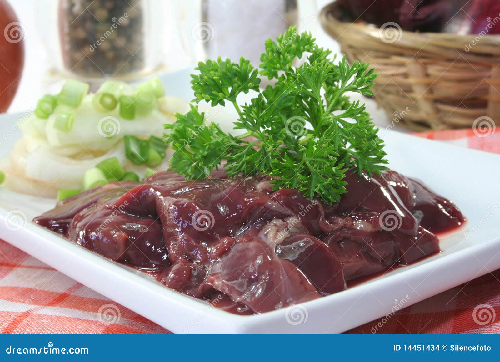 Raw liver stock photo. Image of spring, kitchen, food - 14451434