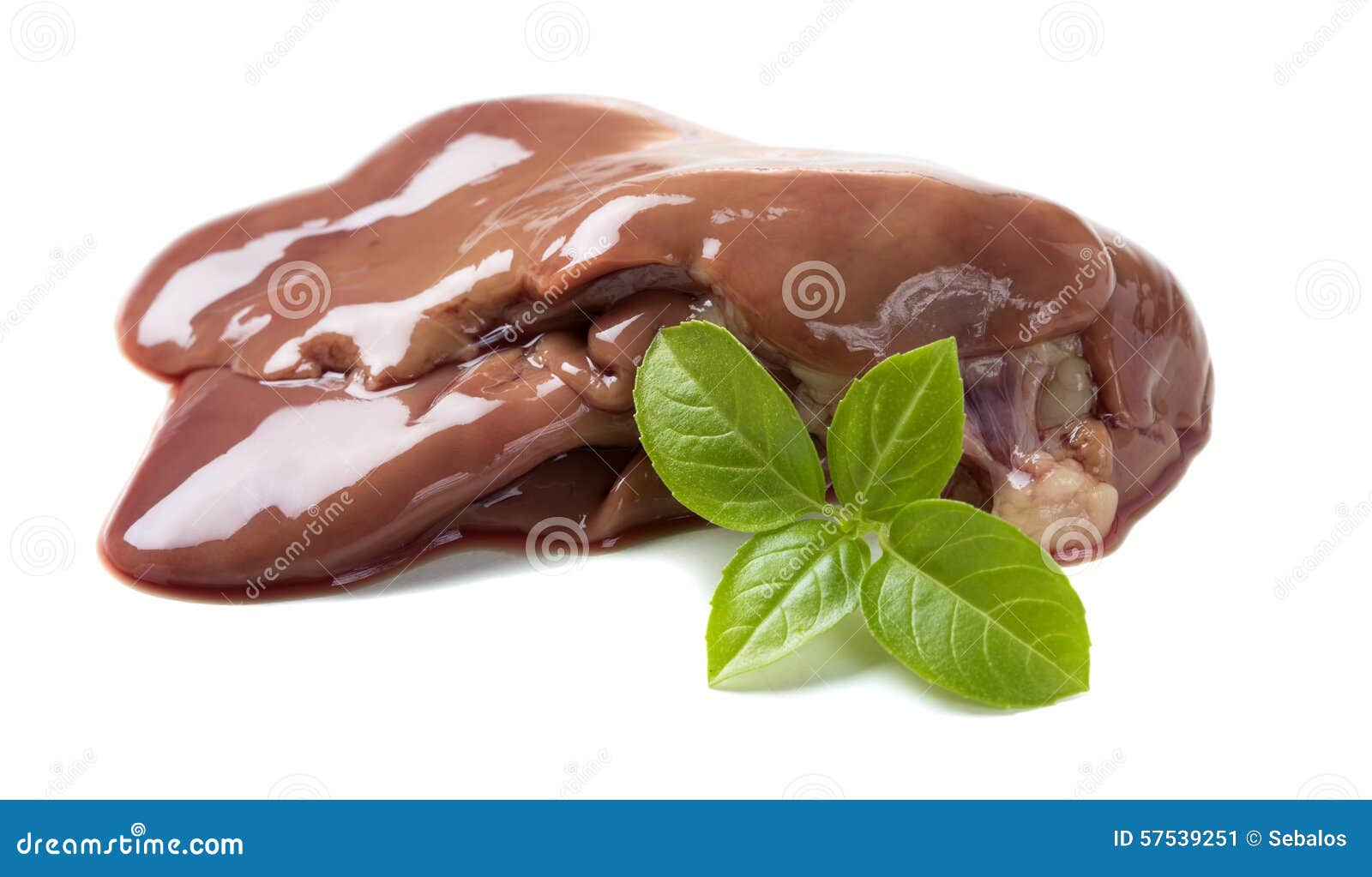 Raw liver stock image. Image of beefsteak, pieces, butchery - 57539251