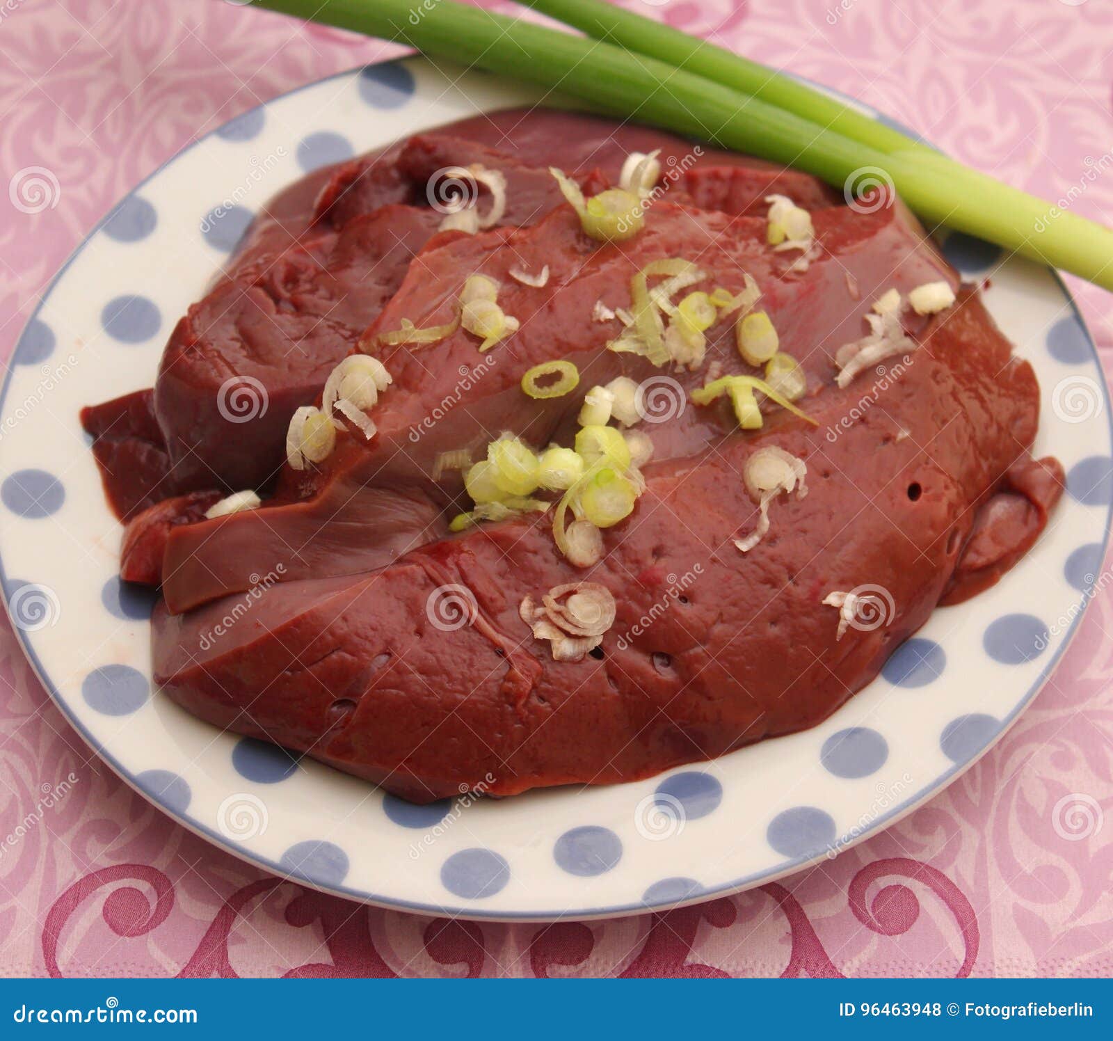Raw Liver stock photo. Image of mortadella, recipe, venison - 96463948