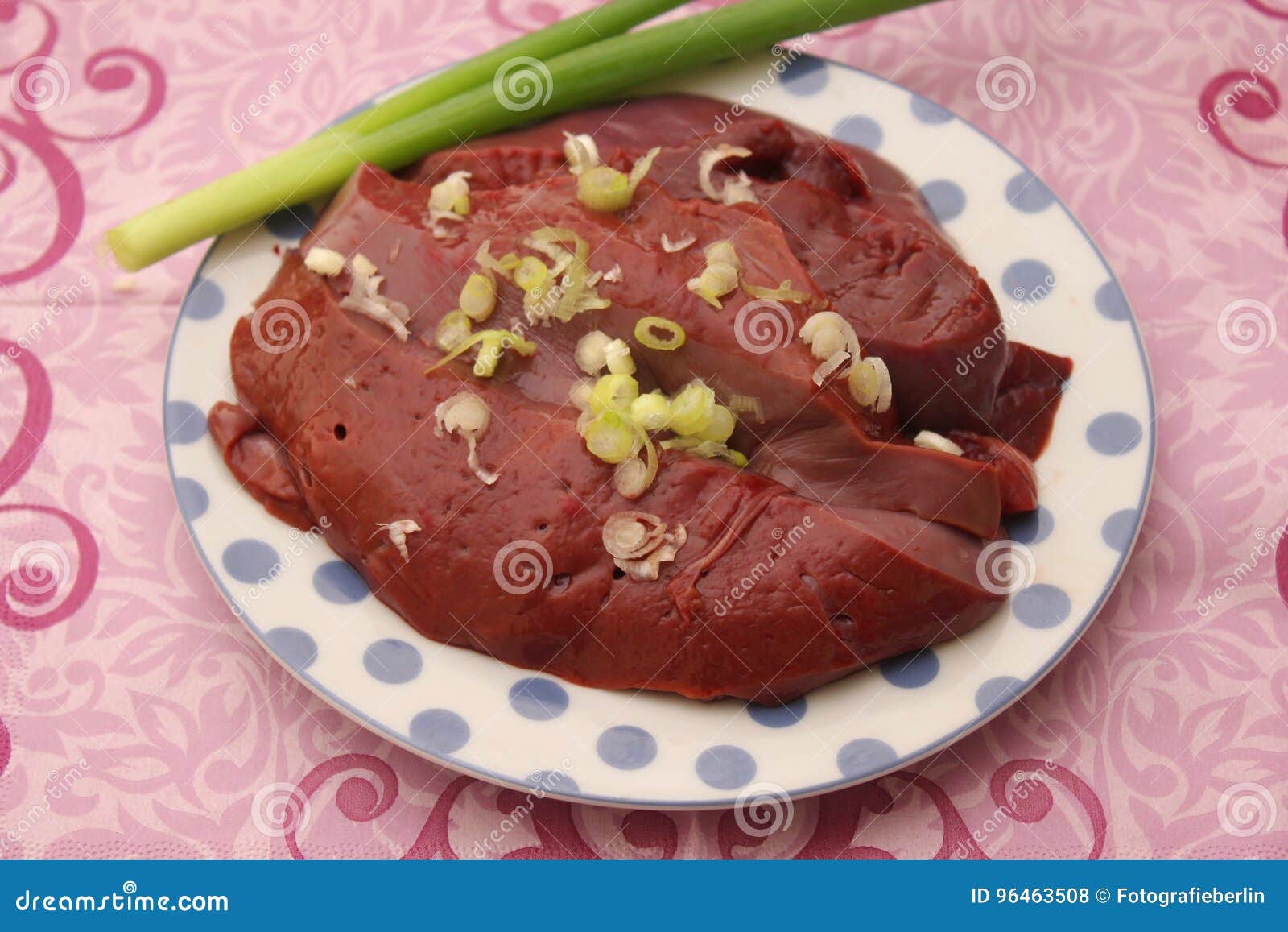 Raw Liver stock photo. Image of meat, pork, sping, fresh - 96463508