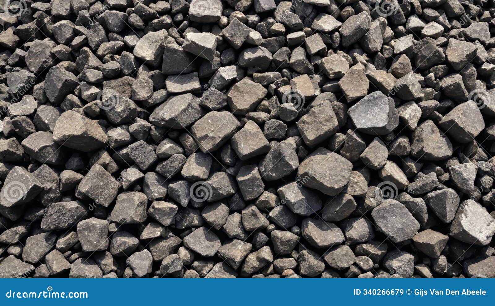 Raw Magnetite Ore Stack in Mining Facility Industrial Minerals Stock ...