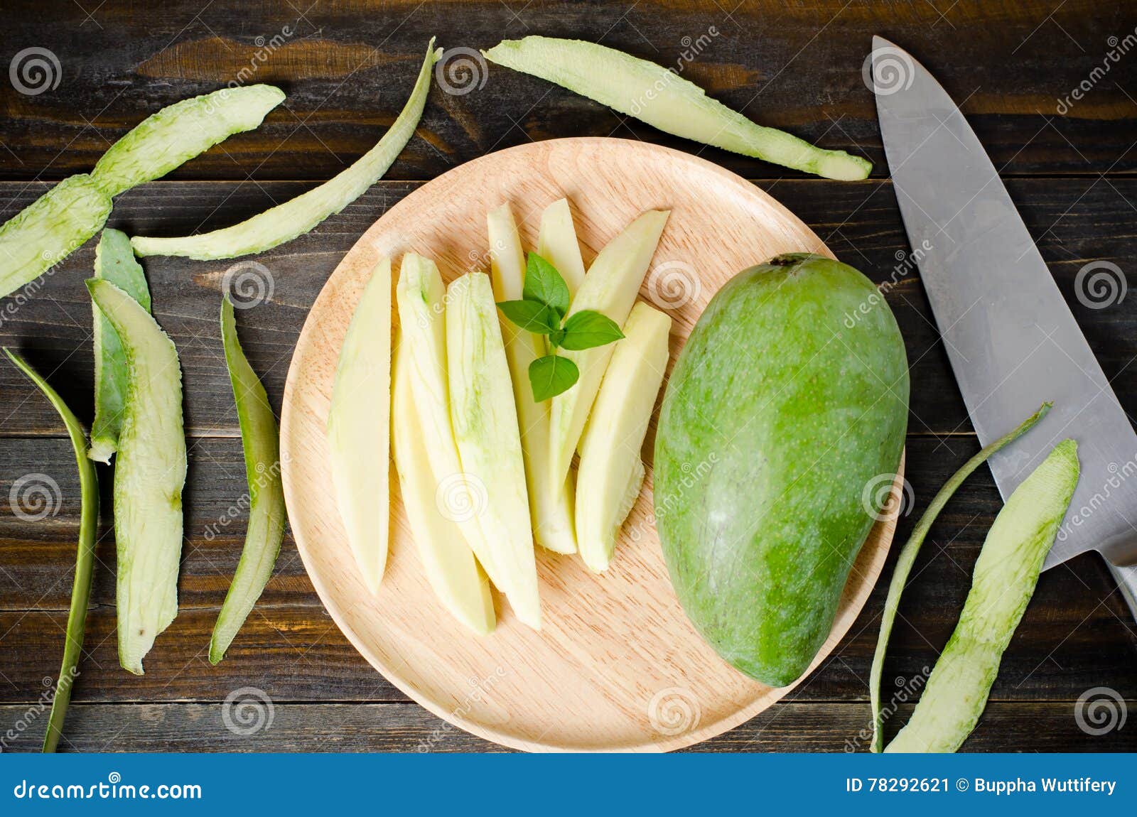 Raw mango stock image. Image of diet, asia, tropical - 78292621