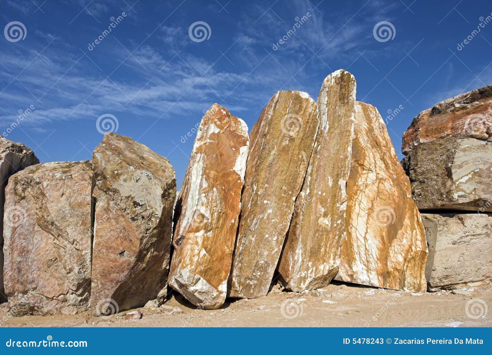 Raw marble stock image. Image of messy, outdoor, boulder - 5478243