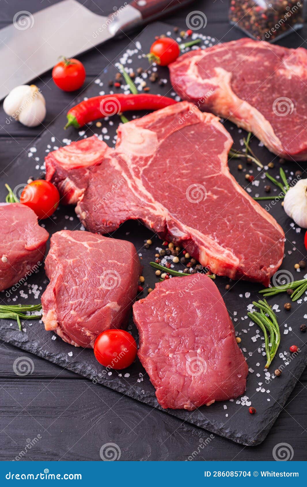 Raw Marble Beef ( Black Angus ) on Board Stock Photo - Image of angus ...