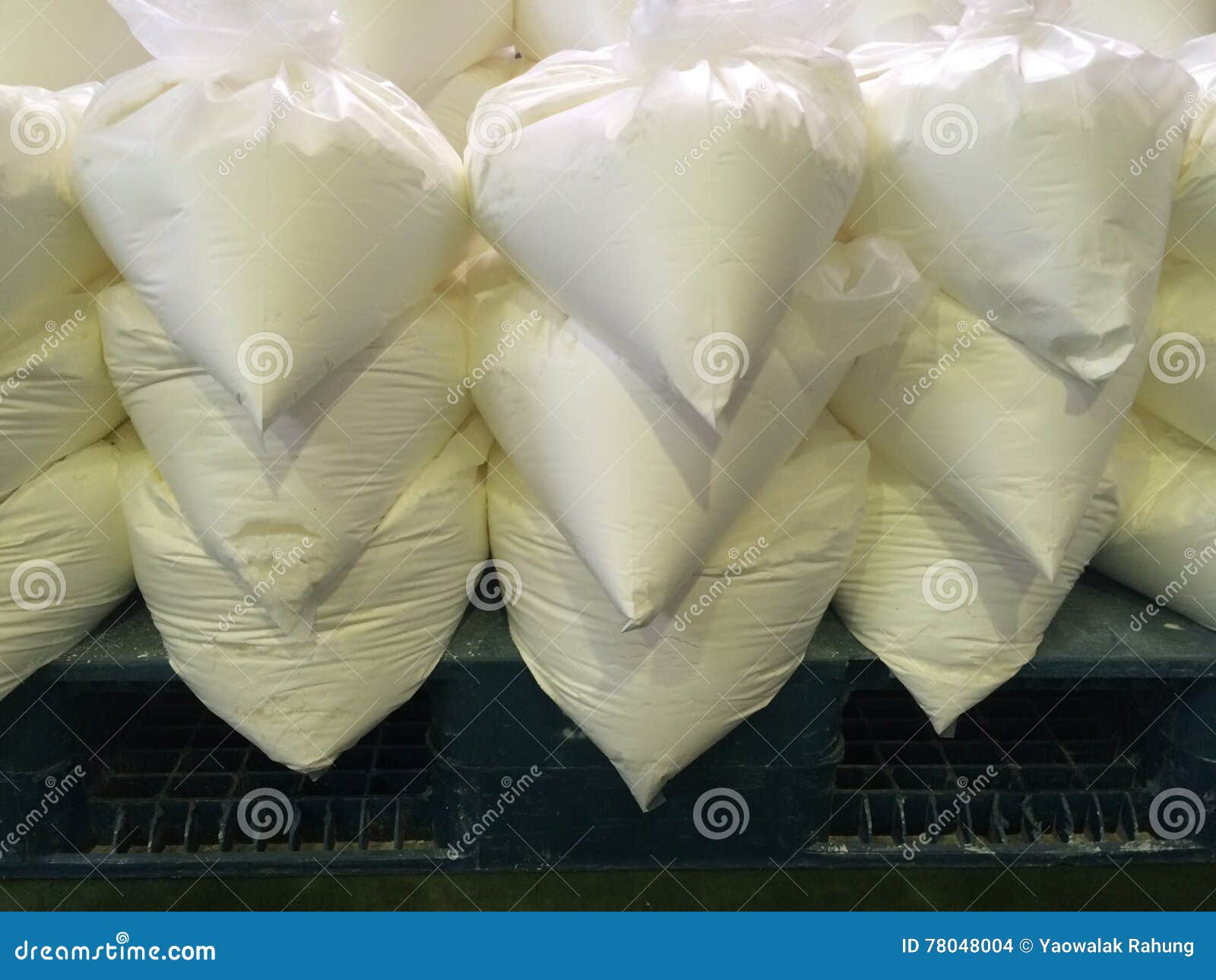 Raw material in bag stock photo. Image of poke, cassava - 78048004