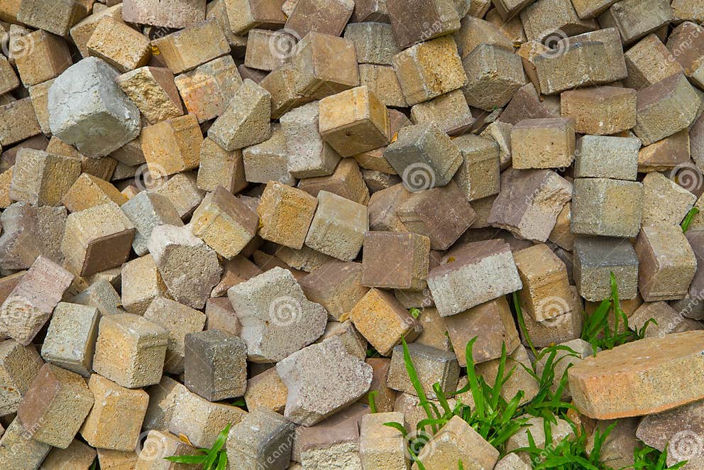 Raw material of brick stock photo. Image of rectangle - 44474698