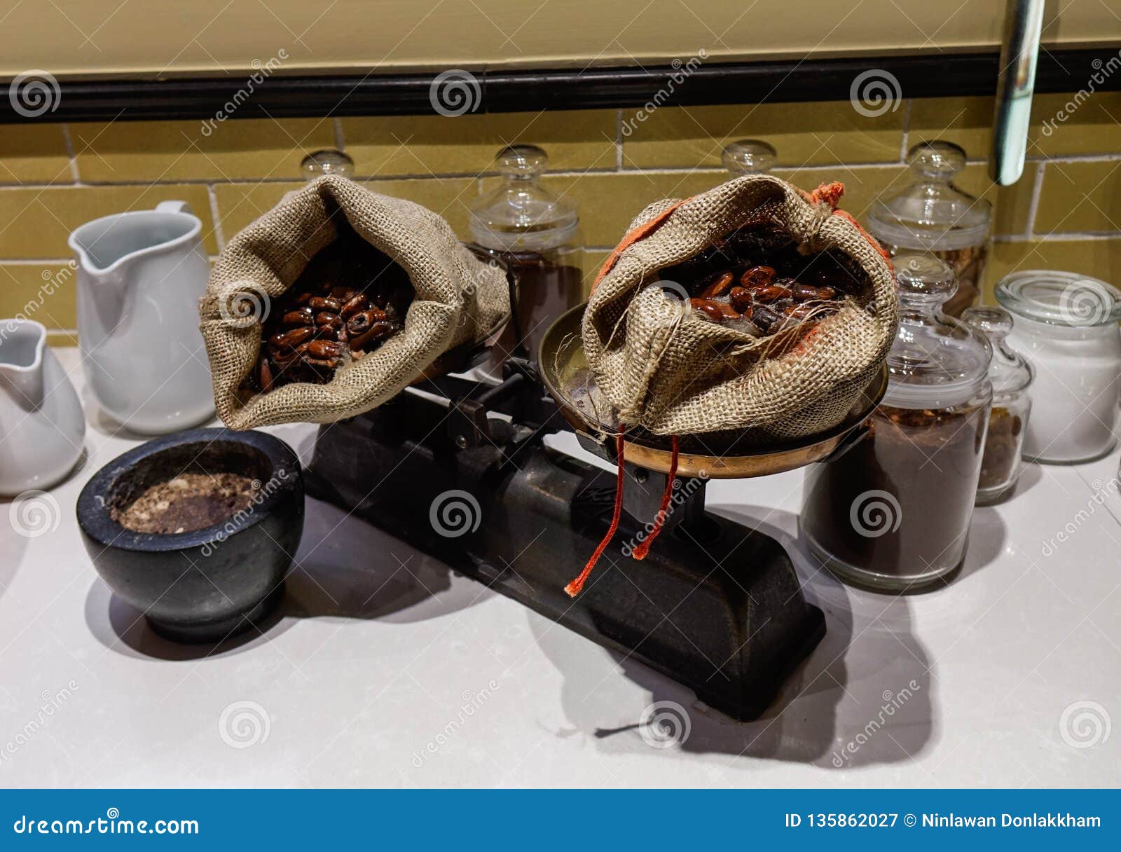 Raw Material for Chocolate Productions Stock Image - Image of heap ...