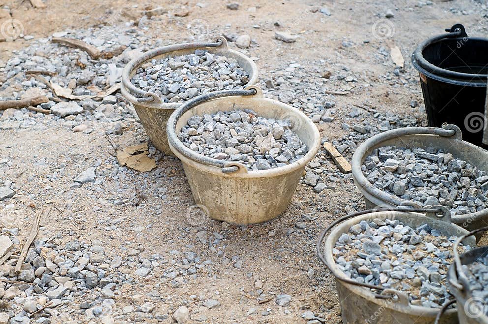 Raw Material for Construction Stock Photo - Image of construction ...