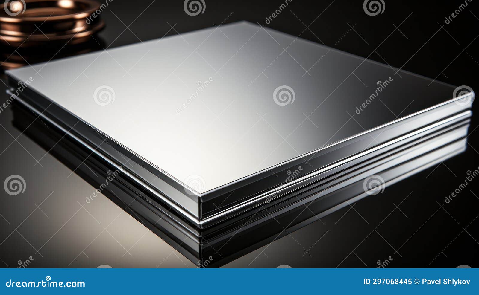 Raw Materials for the Metallurgical Industry. Stack of Stainless Steel ...