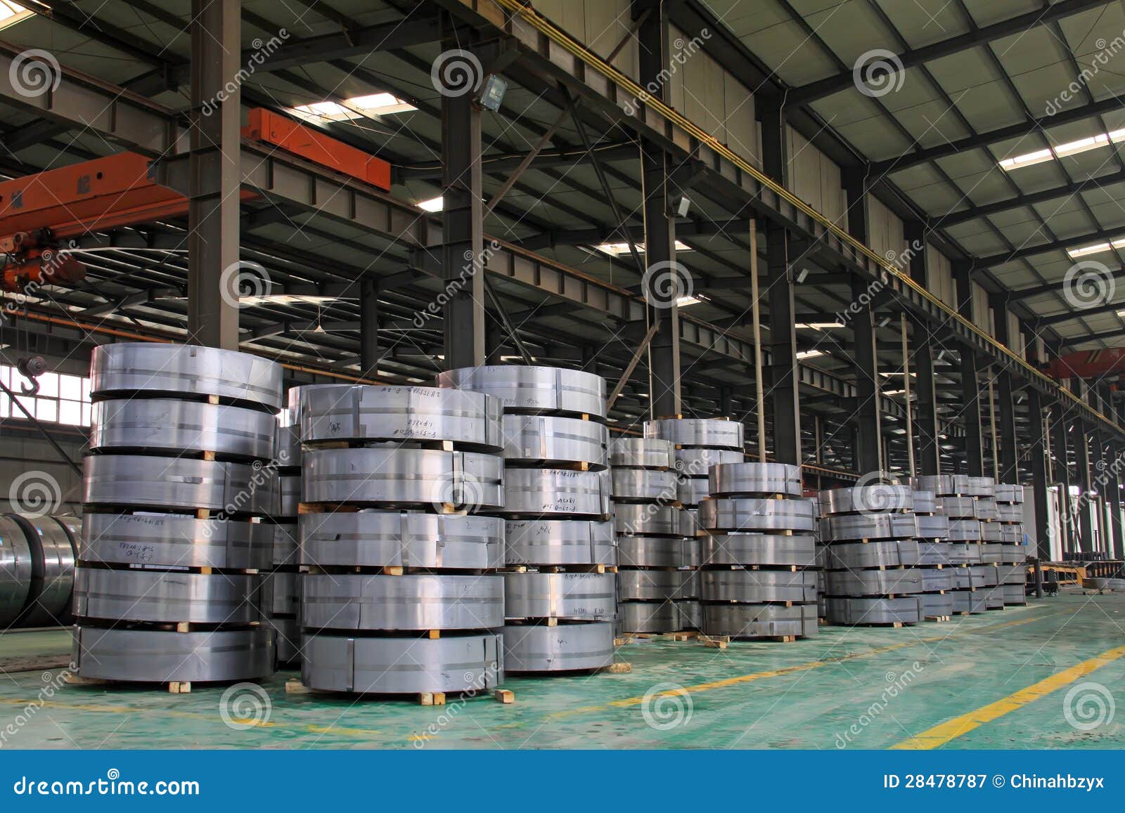 Raw materials strip stock image. Image of display, beam - 28478787